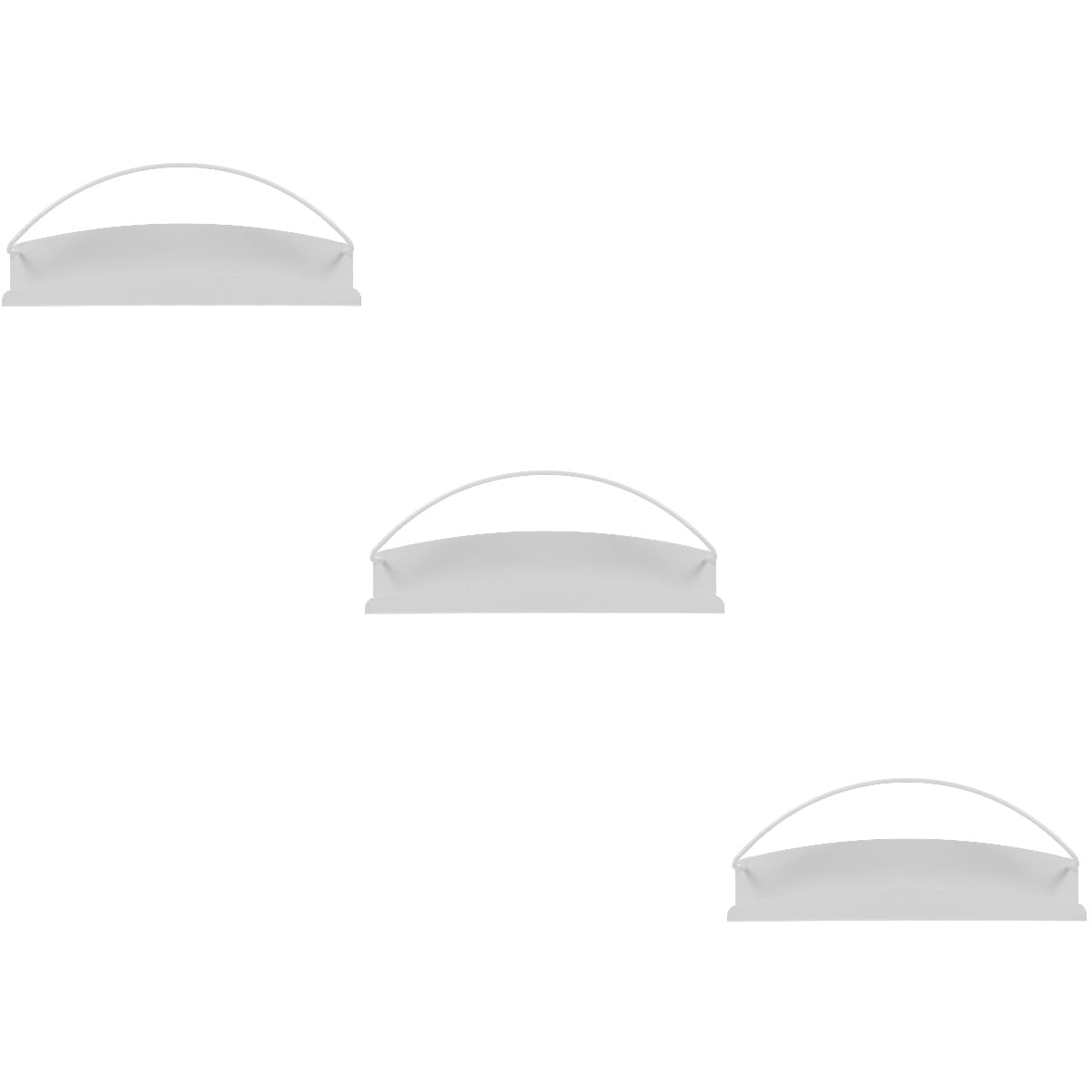 OUNONA 3pcs Magnet Storage Box Magnetic Magazine Rack Magnetic Magazine ...