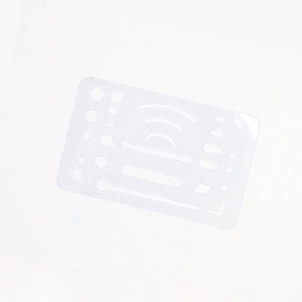 OUNONA 3pcs Measuring Templates Building Template Geometric Drawing ...