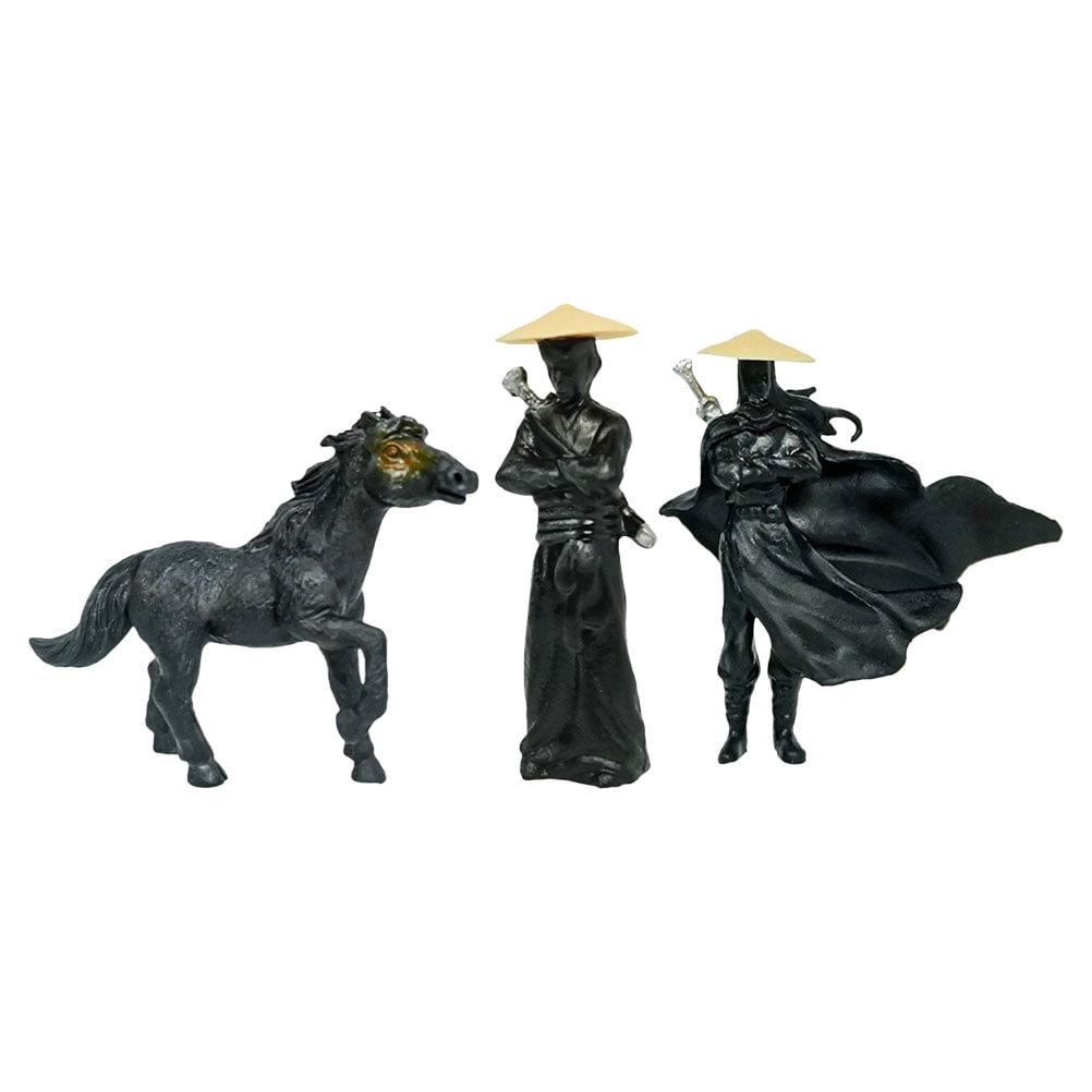 OUNONA 3pcs Micro Landscape Man Chinese Ancient Figure Statue Micro ...