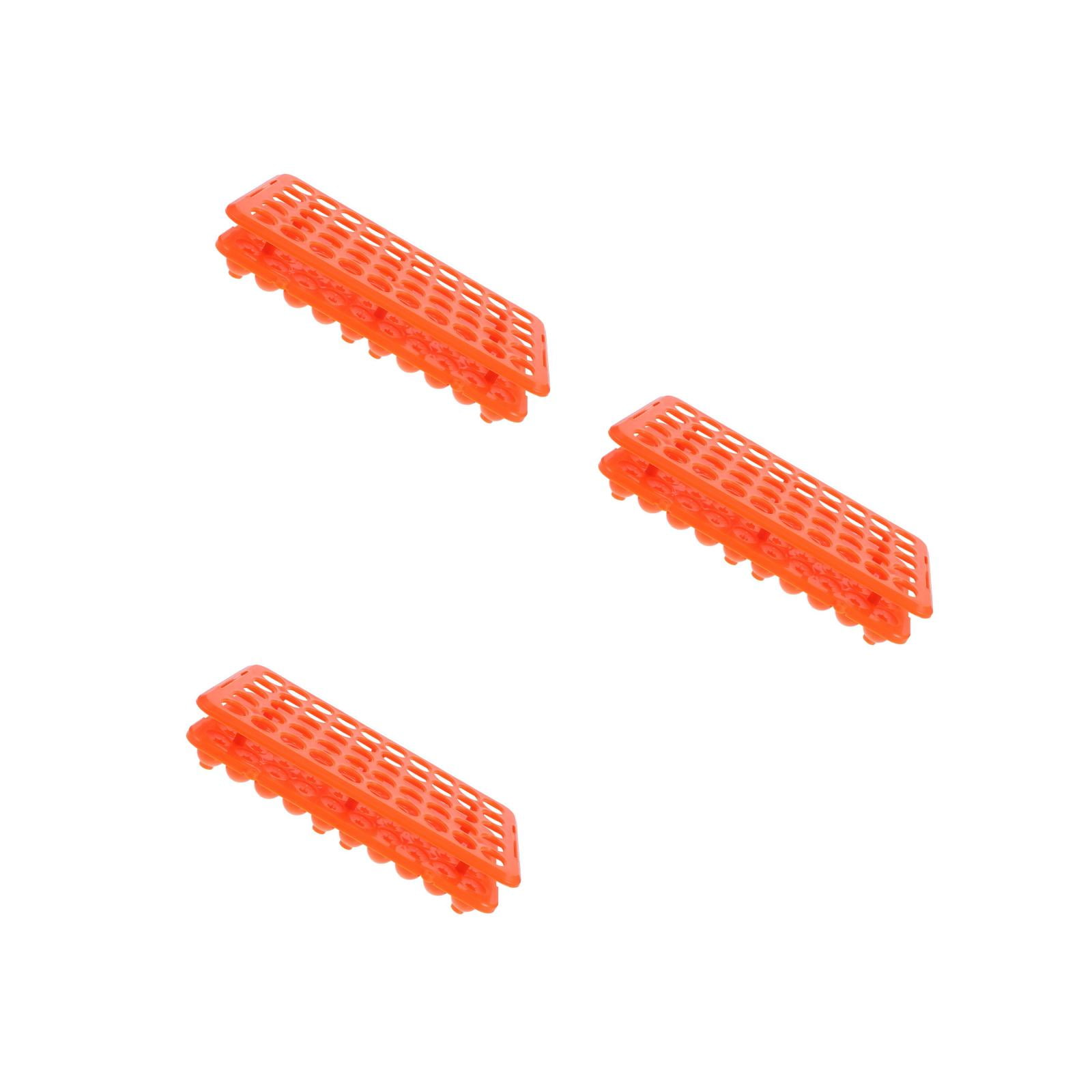 OUNONA 3pcs Plastic Test Tube Rack with 50 Wells 18mm Centrifuge Tube ...