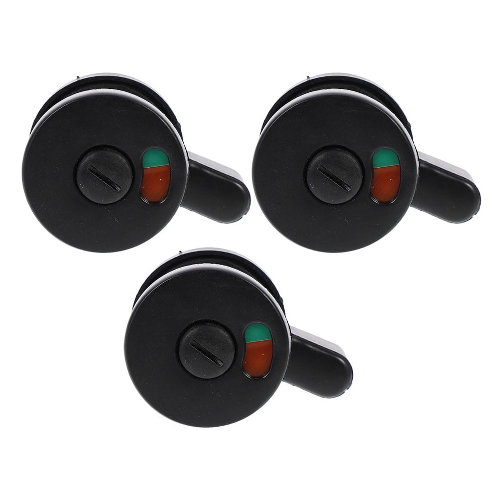 3pcs Privacy Door Locks with Vacant Occupied Sign Indicator Keyless ...