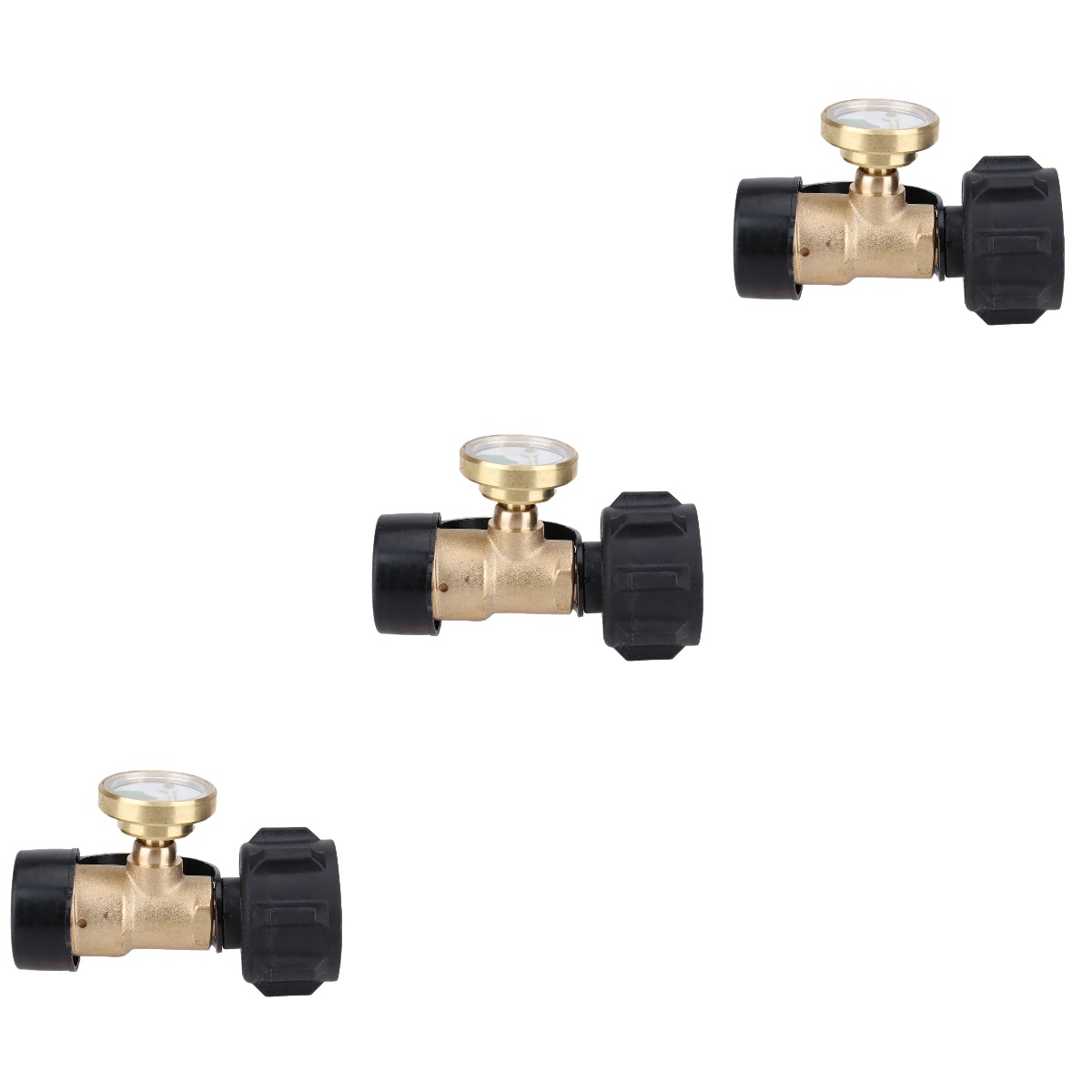OUNONA 3pcs Refill Adapter Gas Cylinder Tank Coupler Regulator for QCC1 ...