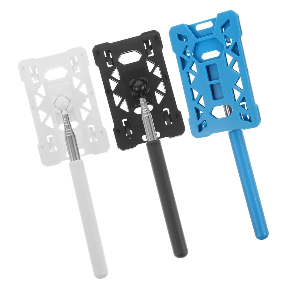 OUNONA 3pcs Retractable Pole Toll Pass Holder Telescopic Card Holder ...