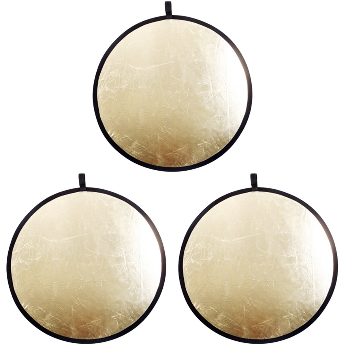 OUNONA 3pcs Round and Foldable Photography Reflector Round Folding Disc ...