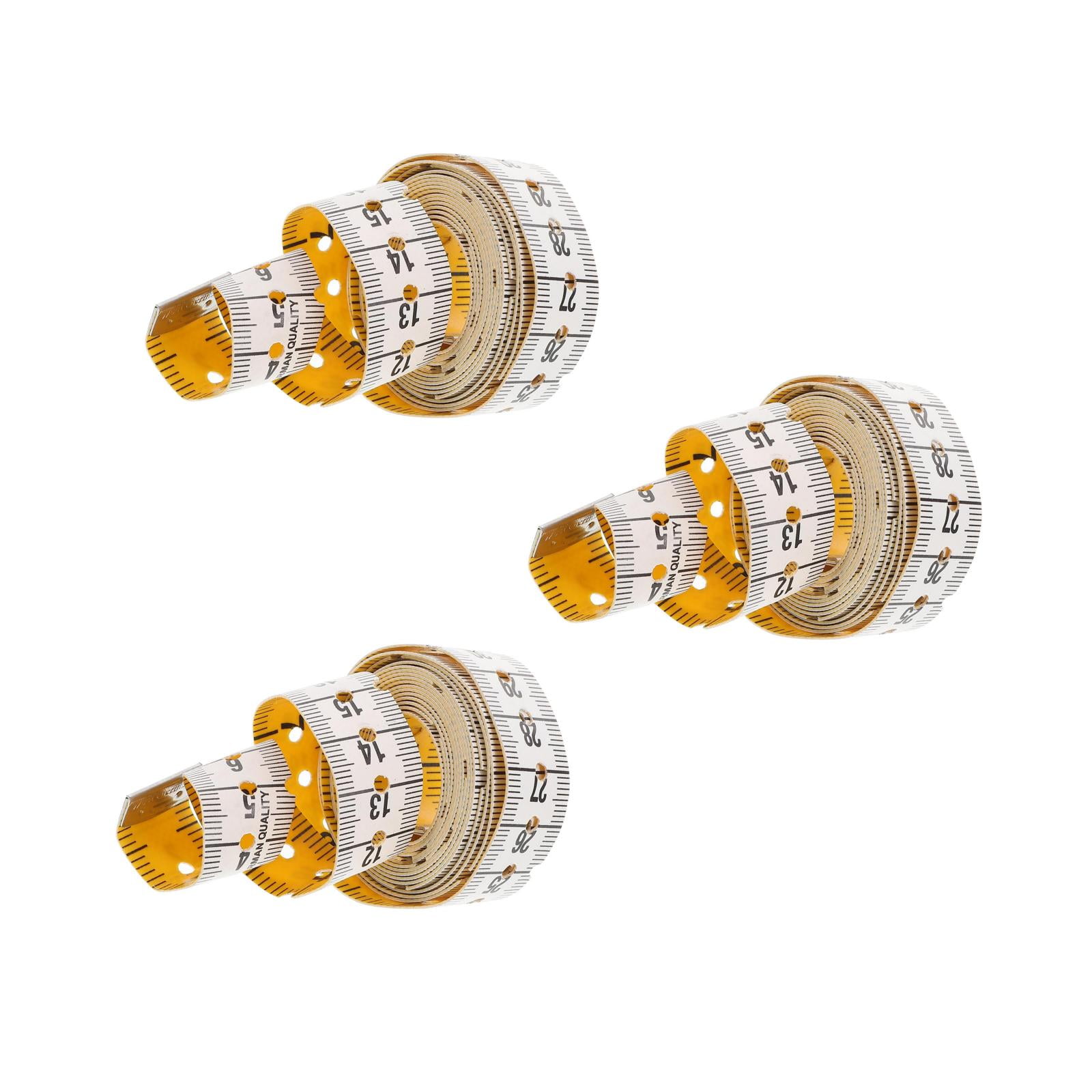 OUNONA 3pcs Soft Measuring Tape for Blind Braille Ruler 2 Meters Blind ...