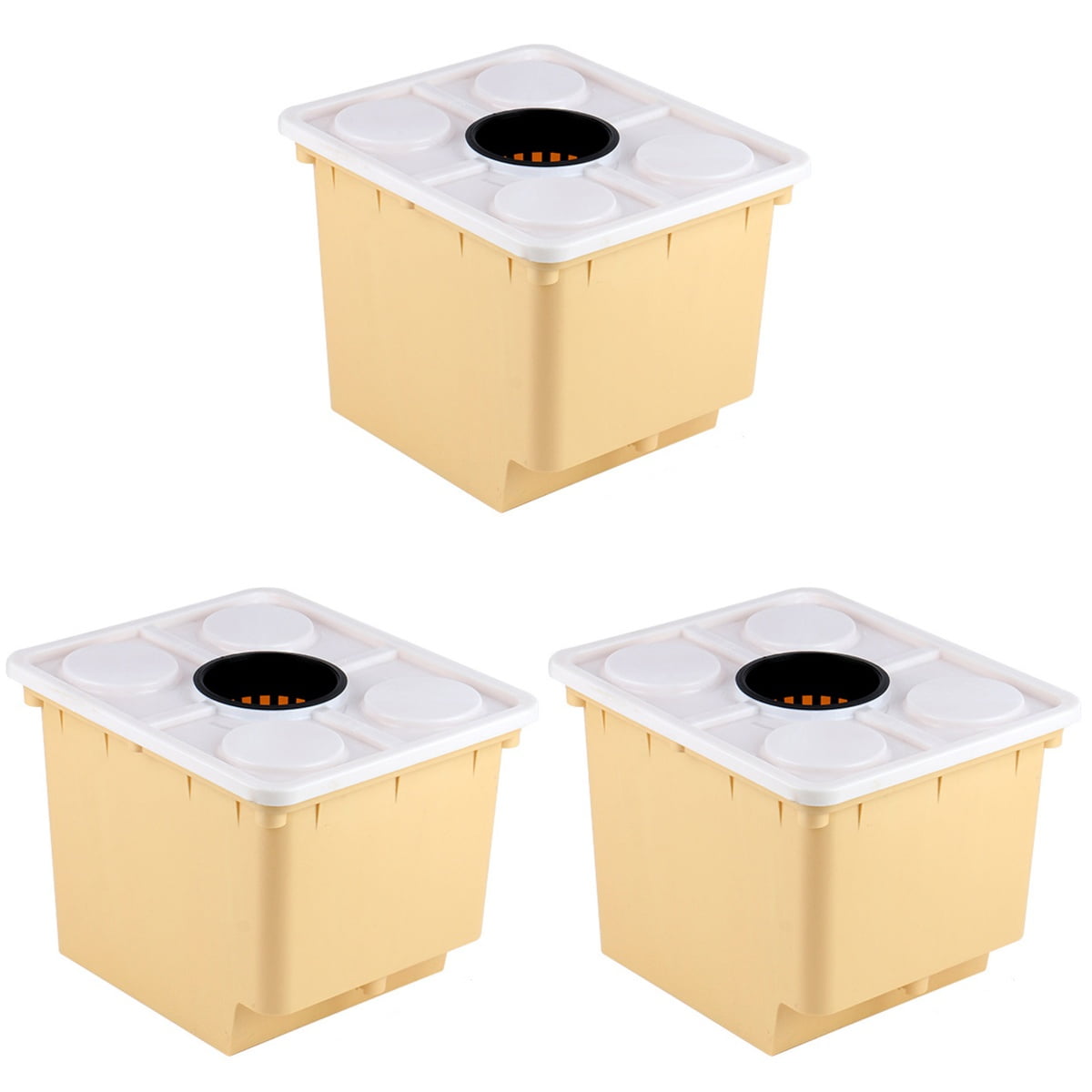 OUNONA 3pcs Soilless Cultivation Barrel Greenhouses Vegetable Fruit ...