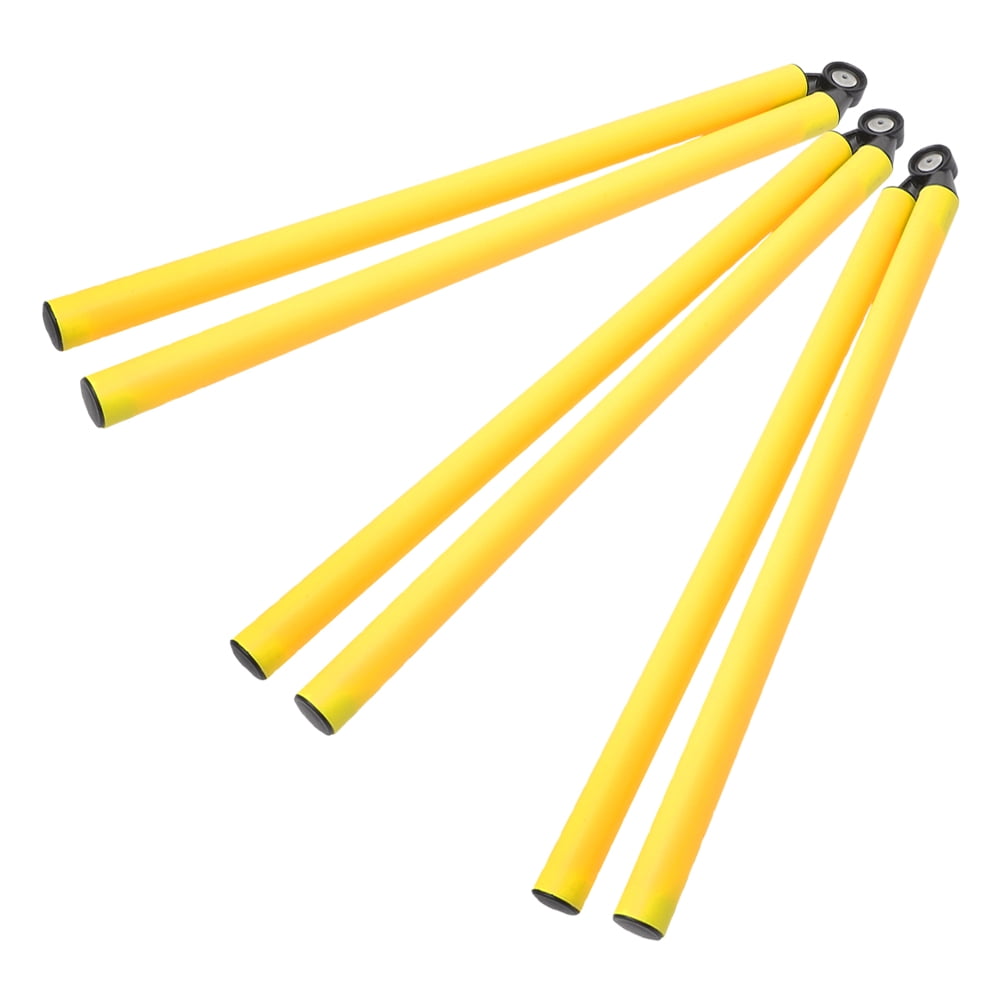 OUNONA 3pcs Spring Loaded Agility Poles Soccer Agility Training Poles ...
