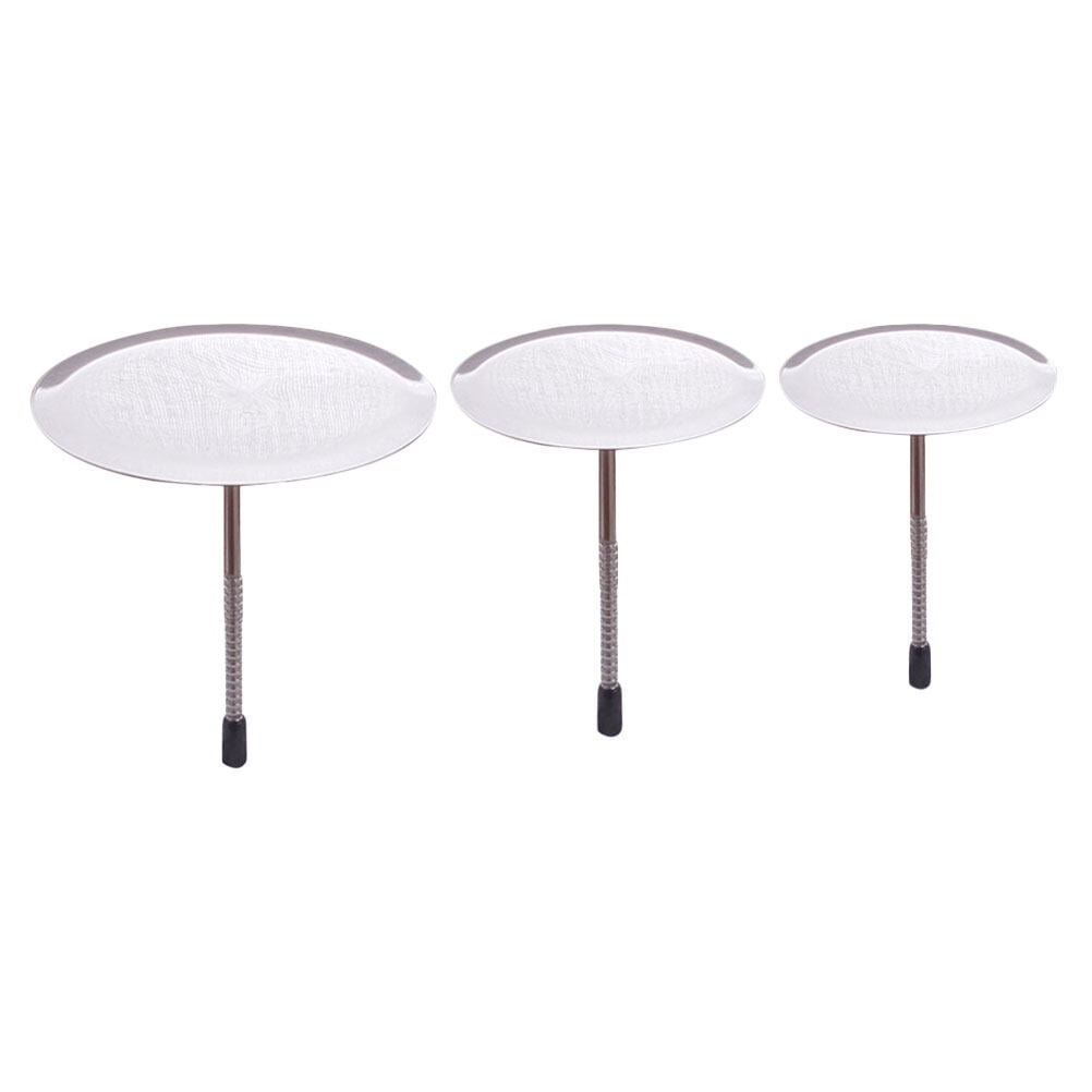OUNONA 3pcs Stainless Steel Pastry Stick Useful Flower Nail Cake ...