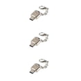 OUNONA 3pcs USB Type C Adapter OTG Convert Connector Data Syncing and ...
