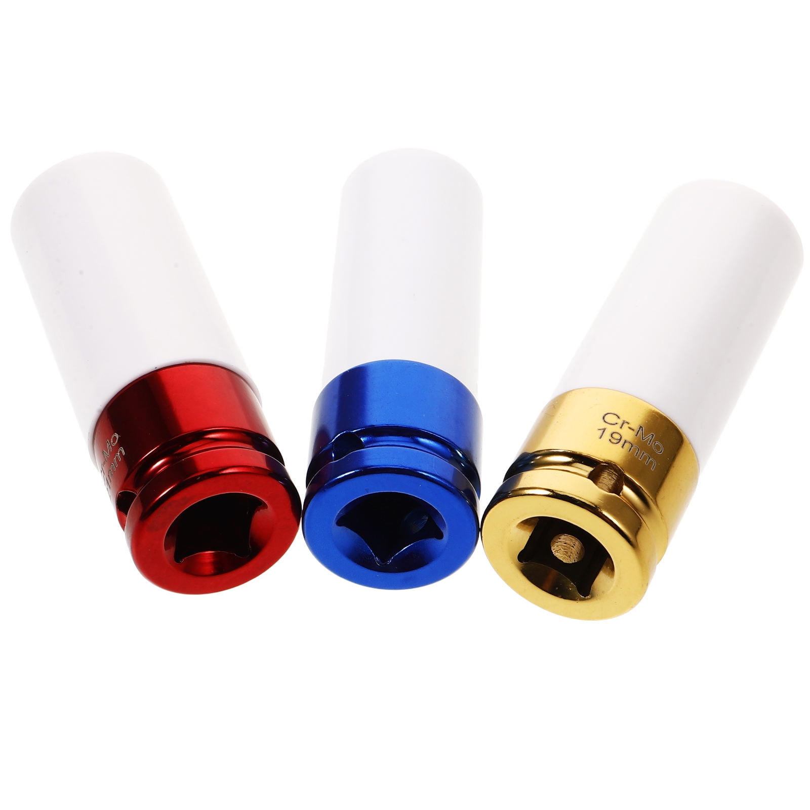 OUNONA 3pcs Wheel Lug Nut Socket Replacement Replacing Wheel Sockets ...