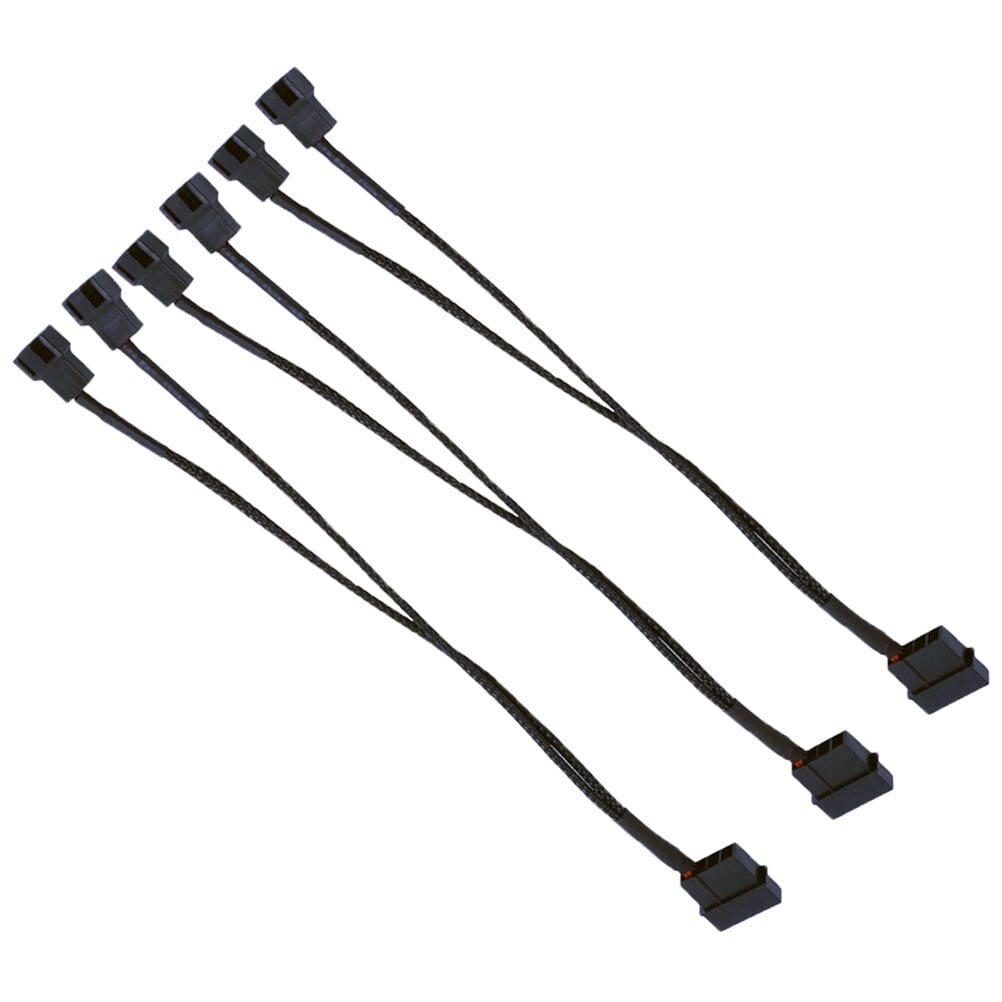 OUNONA 3pin Package Network CPU Fan Cable Pin to Pin Fan Cable M Black ...