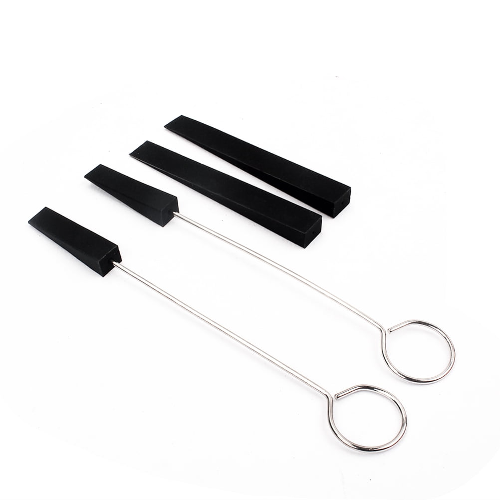OUNONA 4 PCS/ Keyboard Stand with Wheels Piano Tuning Apparatus Fork ...
