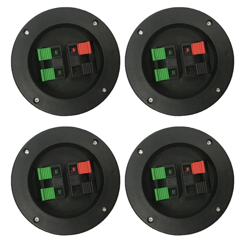 OUNONA 4 PCS Solder Speaker Wiring Loudspeaker Terminal Connector Box ...