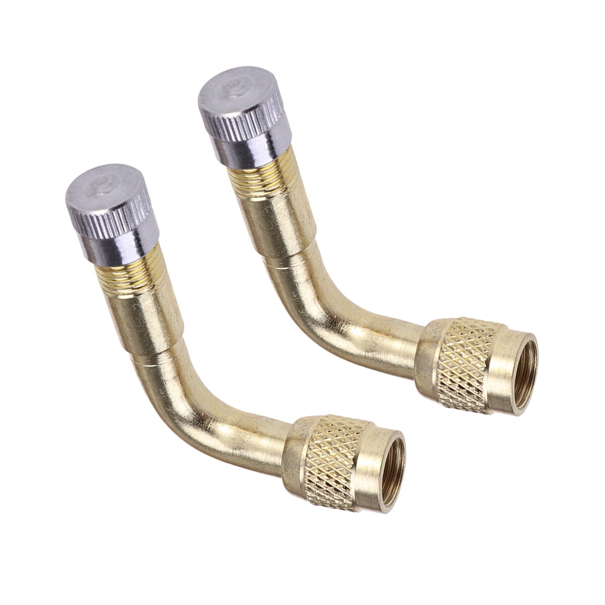 OUNONA 4 Pcs 90 Degree Brass Air Stem with Extension Adapter for Car ...