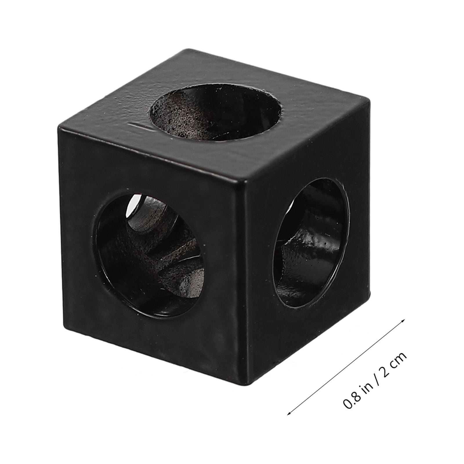 OUNONA 4 Pcs Corner Connector Square Cube Shaped Aluminum Extrusions ...