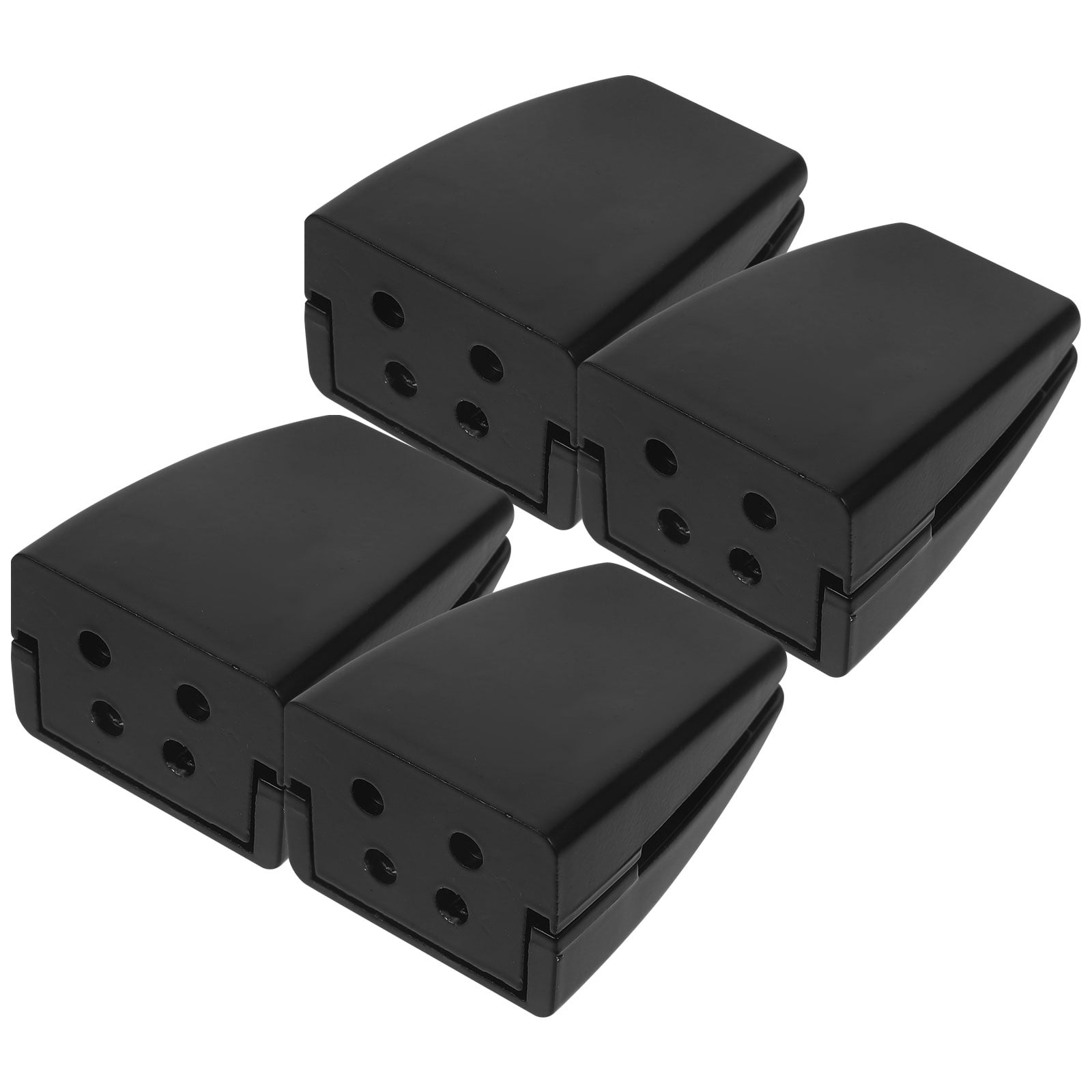 WEAVILUX Black Desk Partition Clip 4Pcs 2.4x1.7x1.4in - Walmart.com