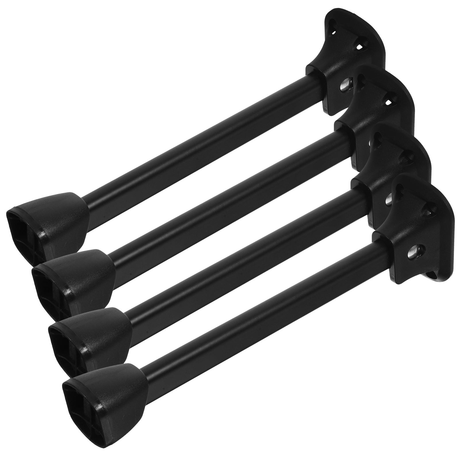 OUNONA 4 Pcs Fold Folding Table Legs Adjustable Height Base Work ...