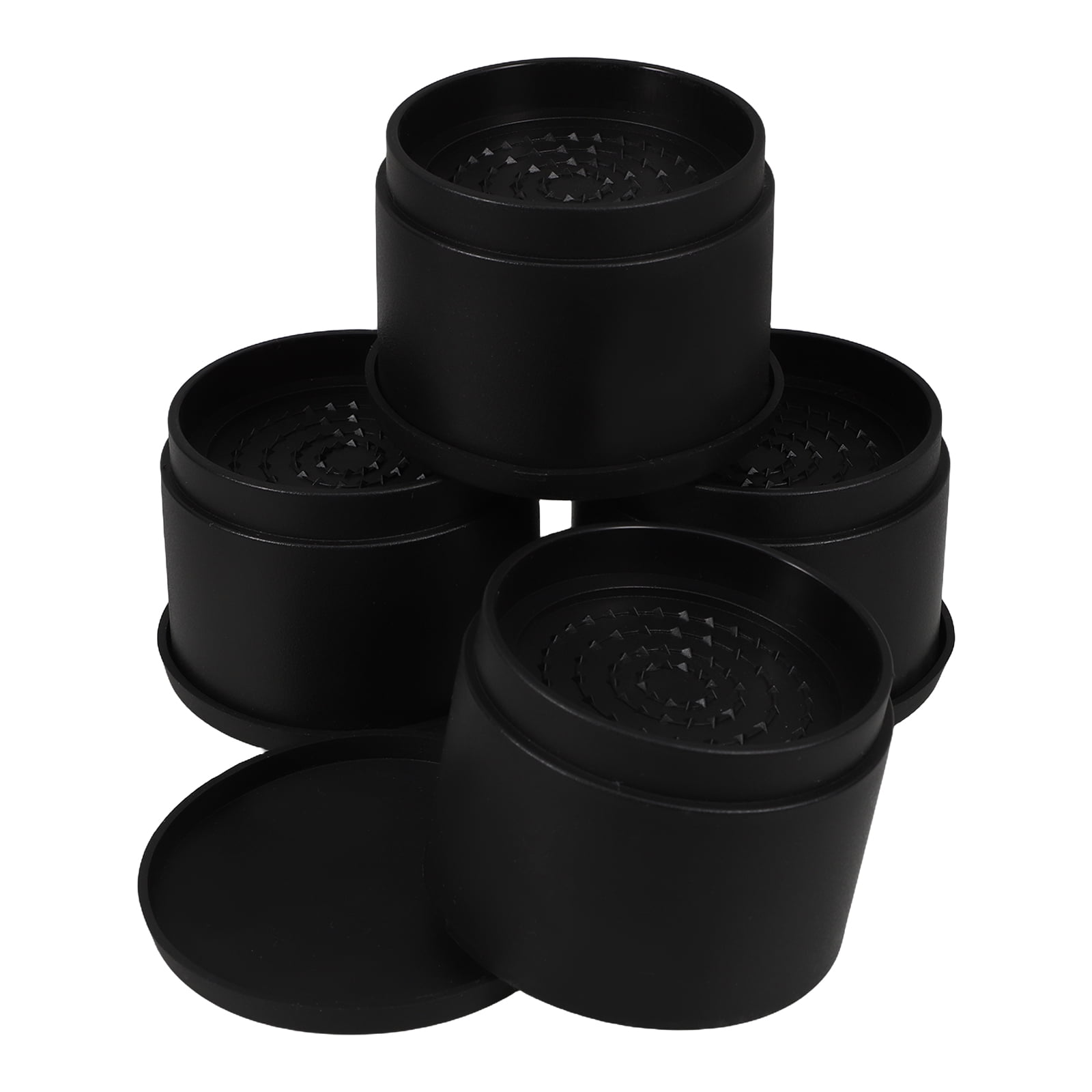 OUNONA 4 Pcs Furniture Risers Stackable Bed Lifts for Couch Cabinet ...