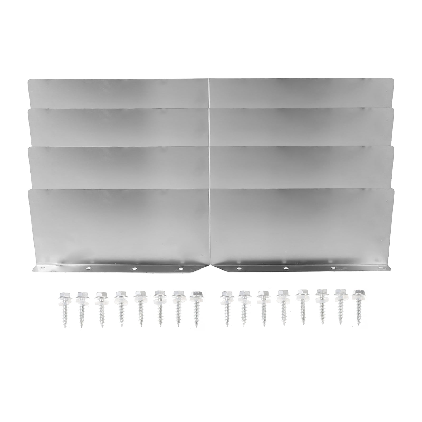 OUNONA 4 Pcs Gutter Guard Roof Rainwater Diverter Curved Shape ...
