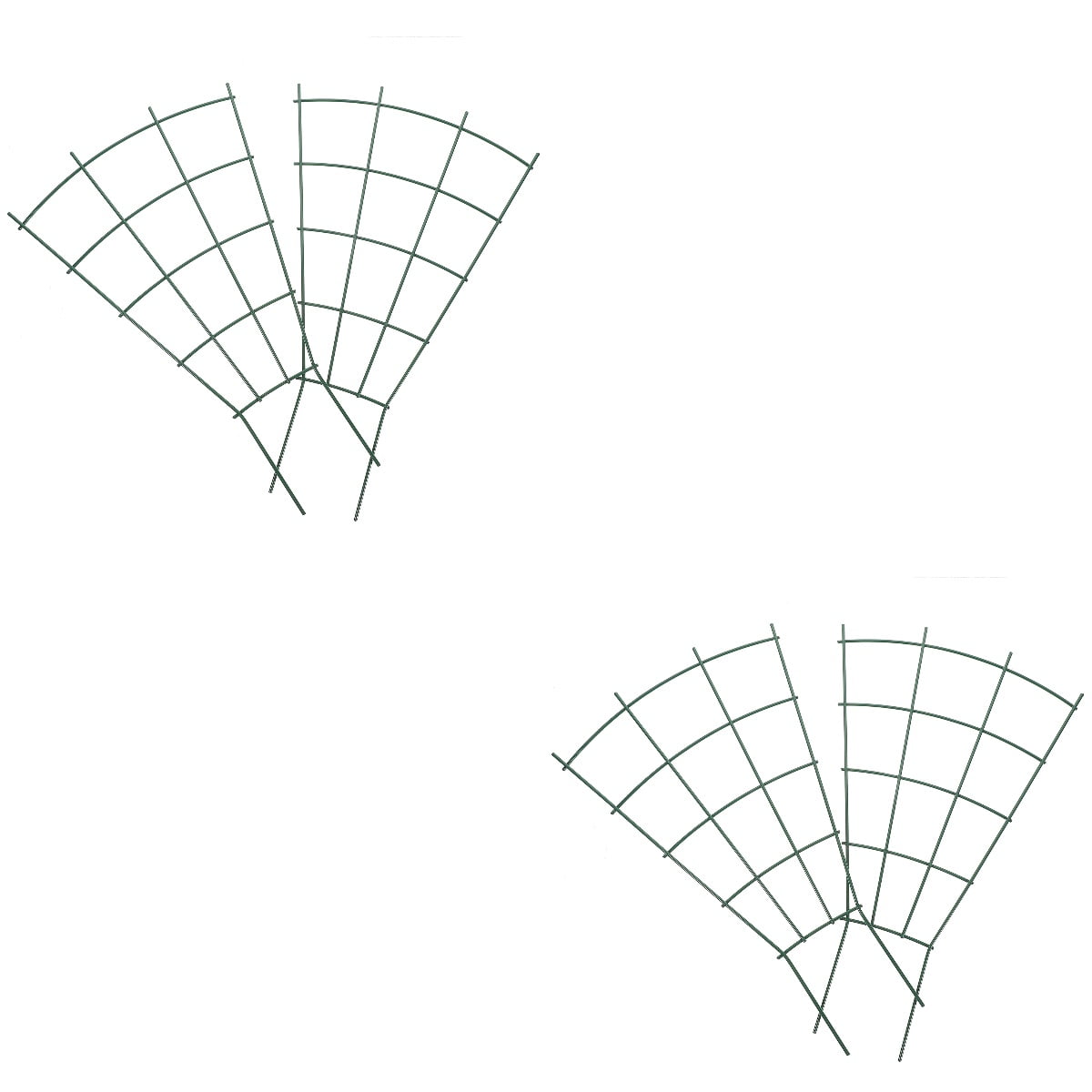 OUNONA 4 Pcs Plant Trellis Vine Climb Trellis Plant Support Outdoor ...