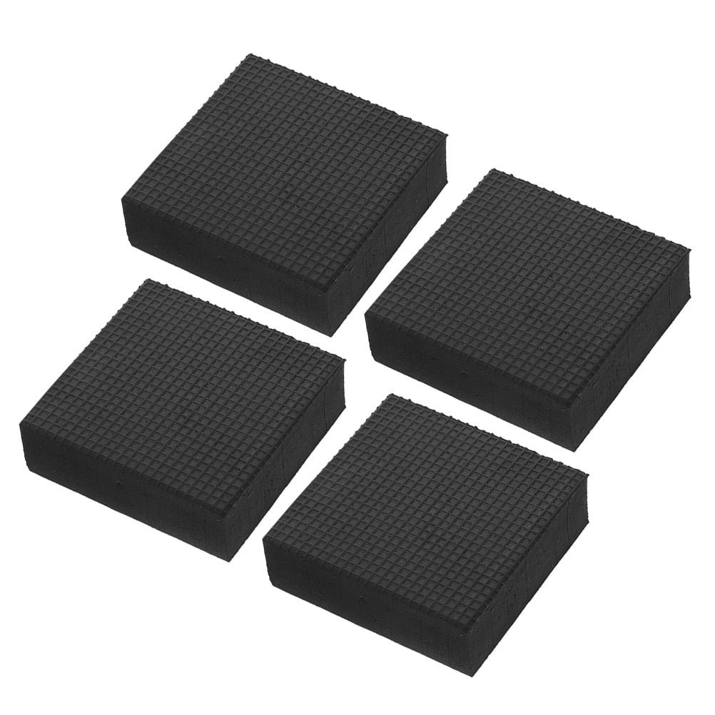 OUNONA 4 Pcs Planter Coaster Bottom Net Pot Pads Outdoor Garden Black ...