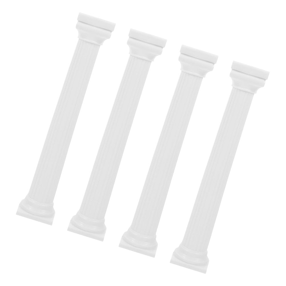 OUNONA 4 Pcs Roman Columns Architectural Resin Ornament Decorations ...