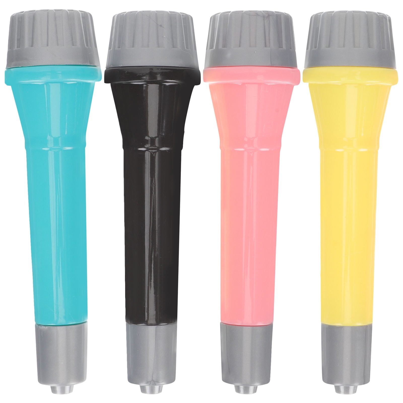 OUNONA 4 Pcs Singing Boy Simulation Microphone Toy Kids Pretend Play ...