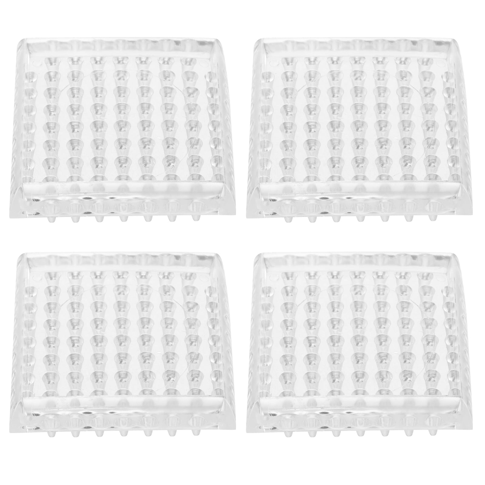 OUNONA 4 Pcs Spiked Carpet Protector Cups Floor Anti-mobile Foot Pad ...