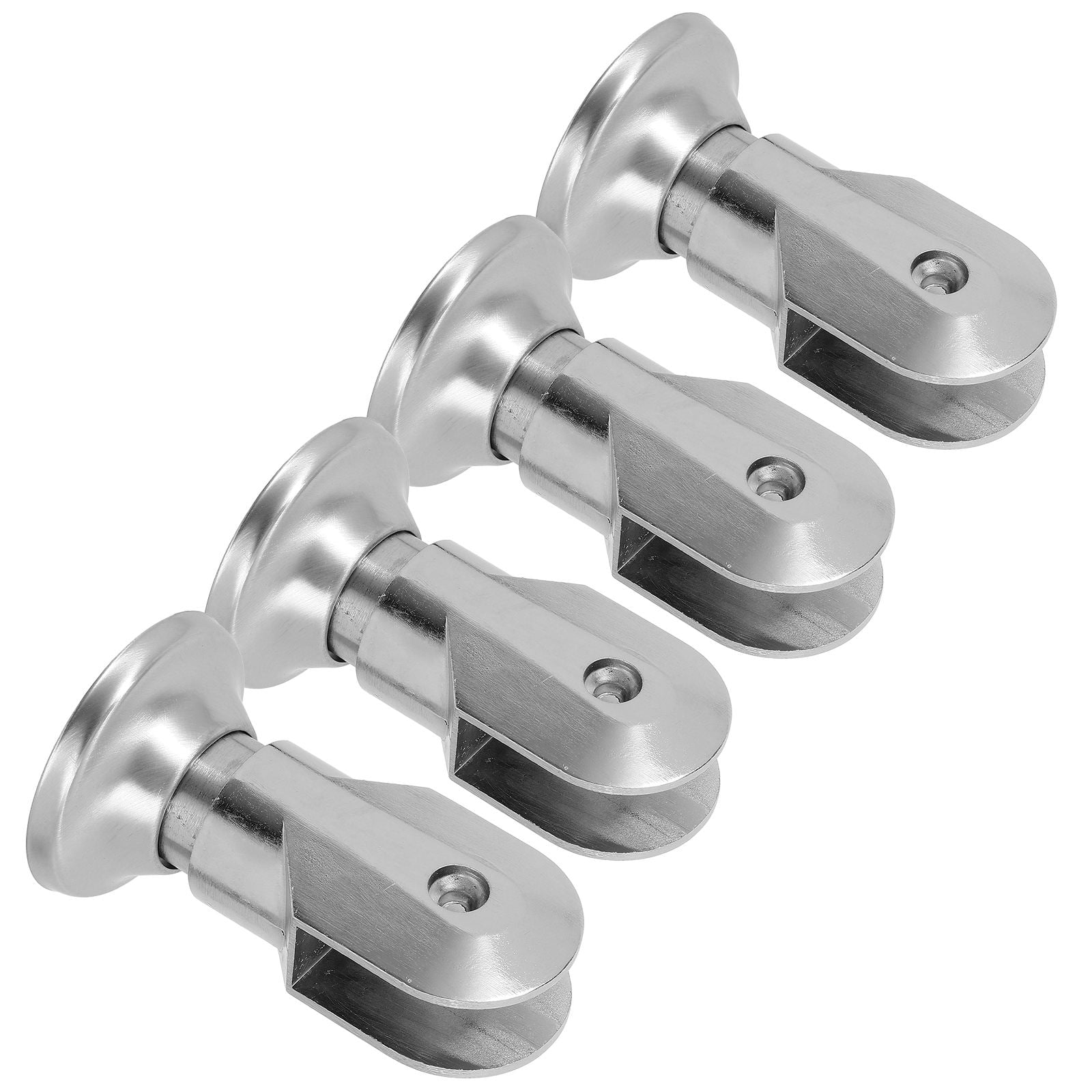 OUNONA 4 Pcs Support Feet for Toilet Cubicles Partition Stand Divider ...