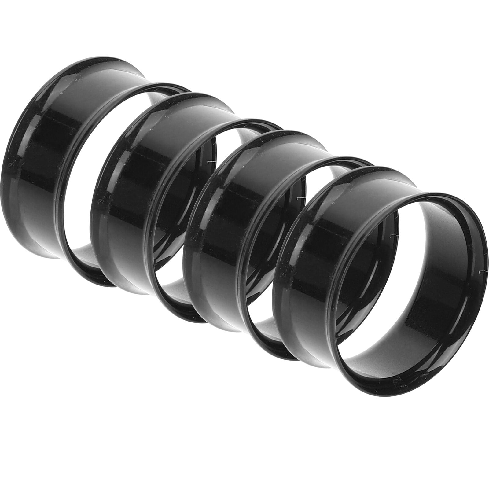 OUNONA 4 Pcs Tunnels for Ears Plugs Piercing Stretcher Stretchers ...