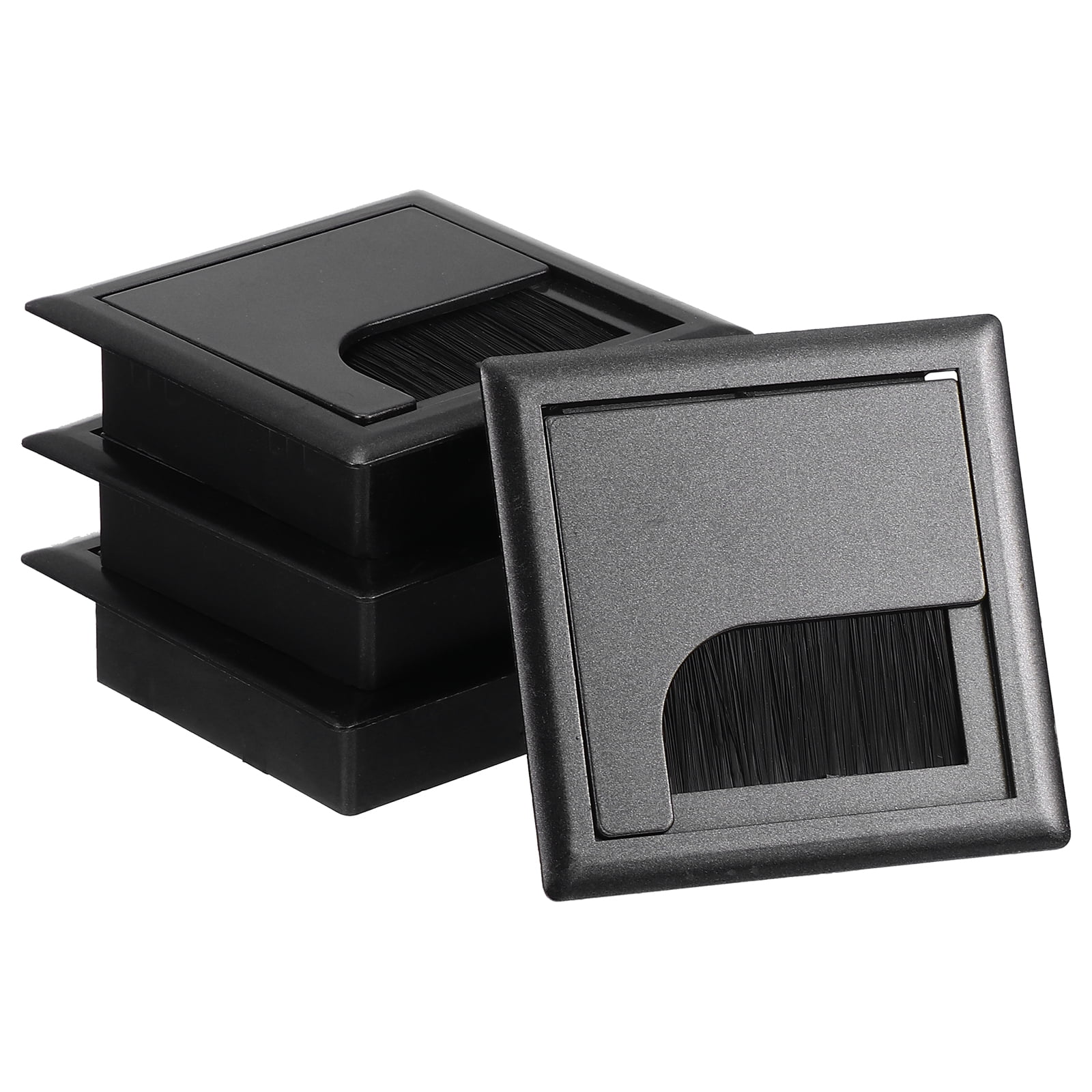 OUNONA 4 Pcs under Desk Cable Management Grommet Kit Wire Box Cord ...