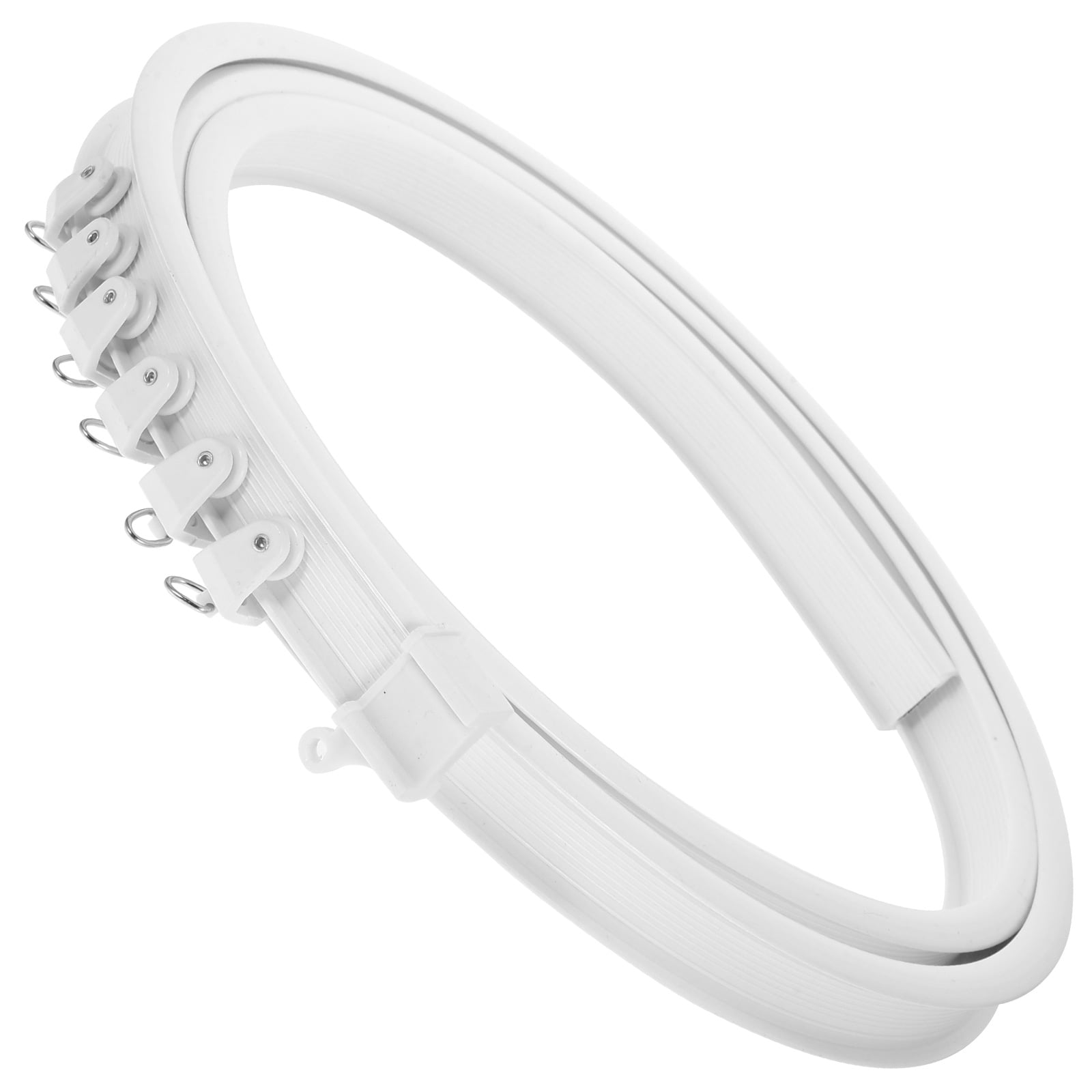 OUNONA 4 Sets Bendable Ceiling Curtain Track Curtain Rail Ceiling Track ...