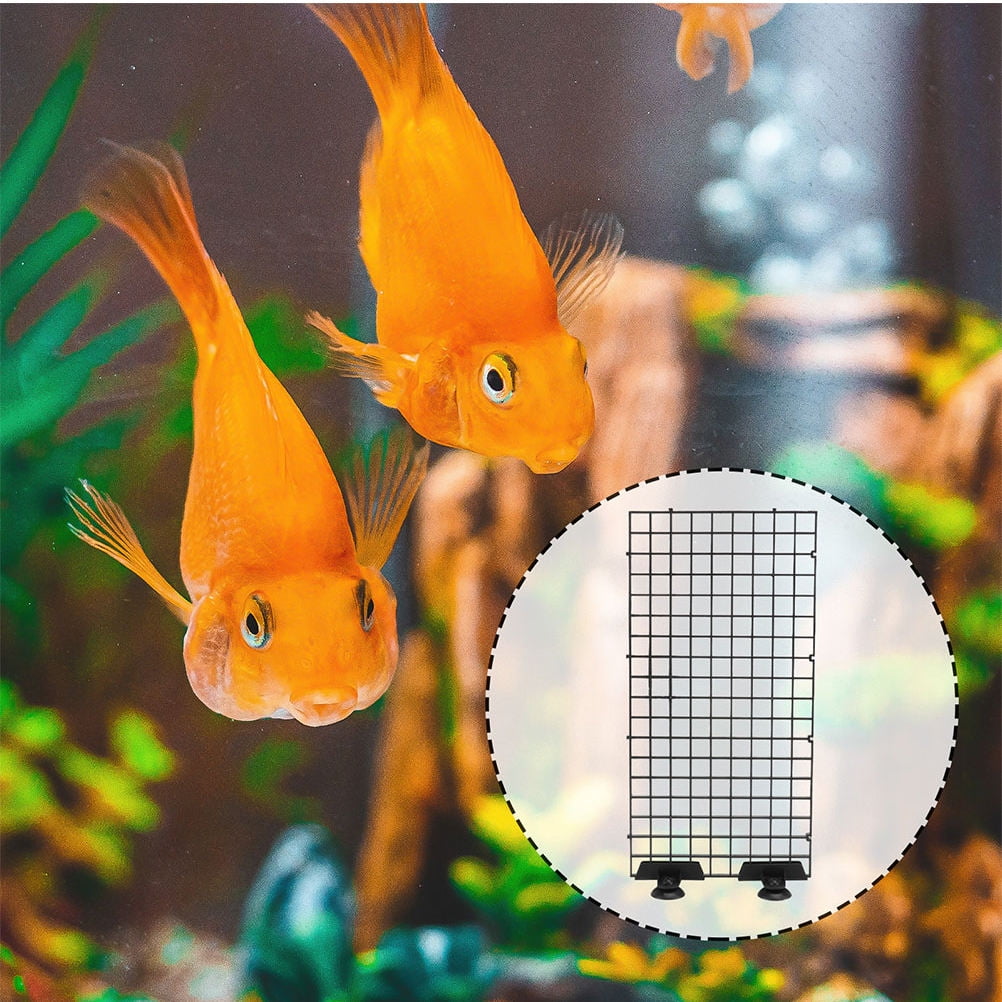 OUNONA 4 Sets Black Aquarium Divider Tray Plastic Grid Isolate Board ...