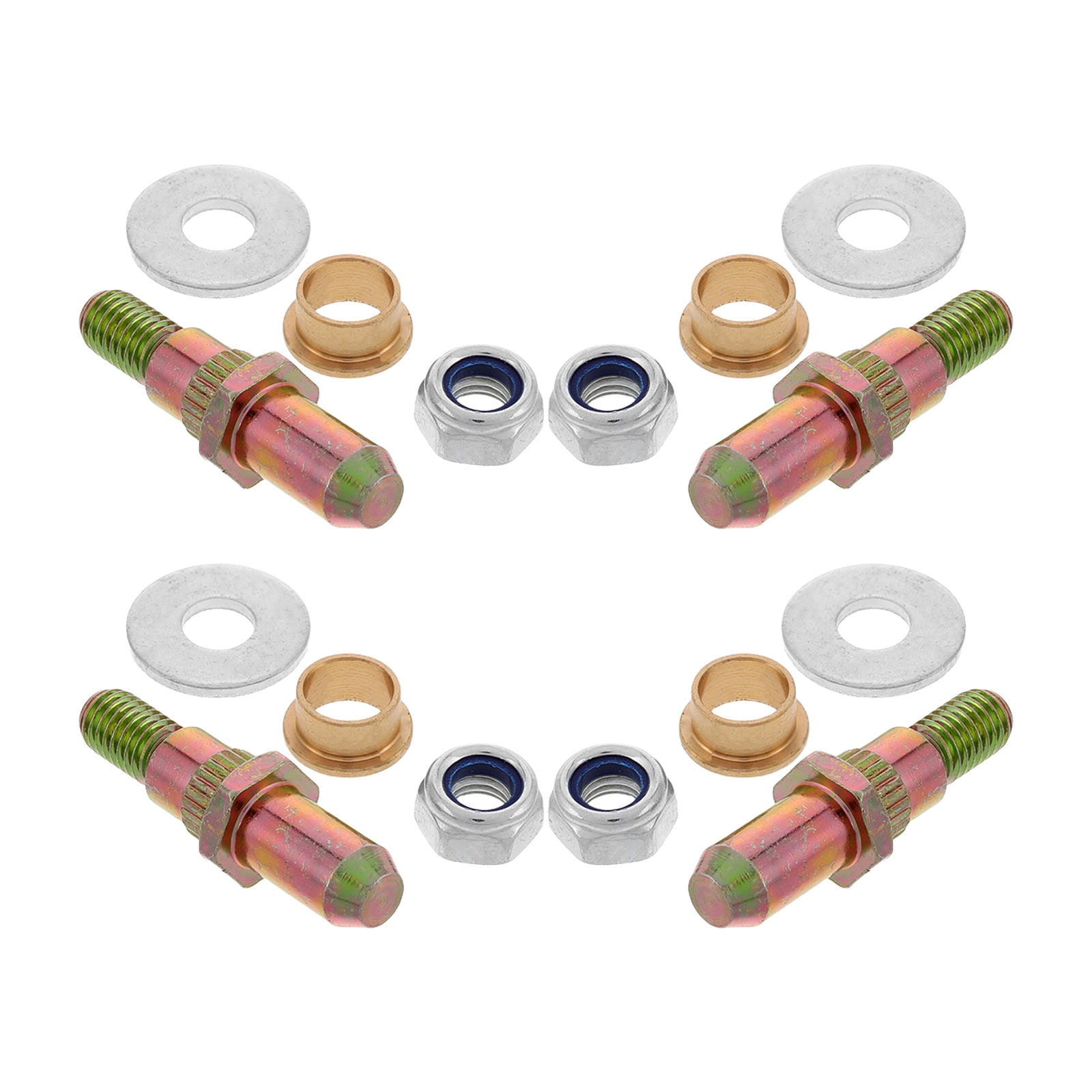 OUNONA 4 Sets Of Door And Bushing Vertical Doors Hinge Kit Auto Door ...