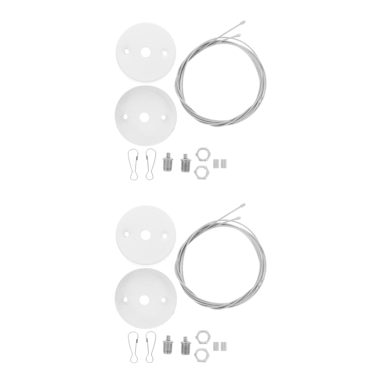 OUNONA OUNONA 4 Sets Emergency Exit Sign Light Fixture Hanging Pendant ...