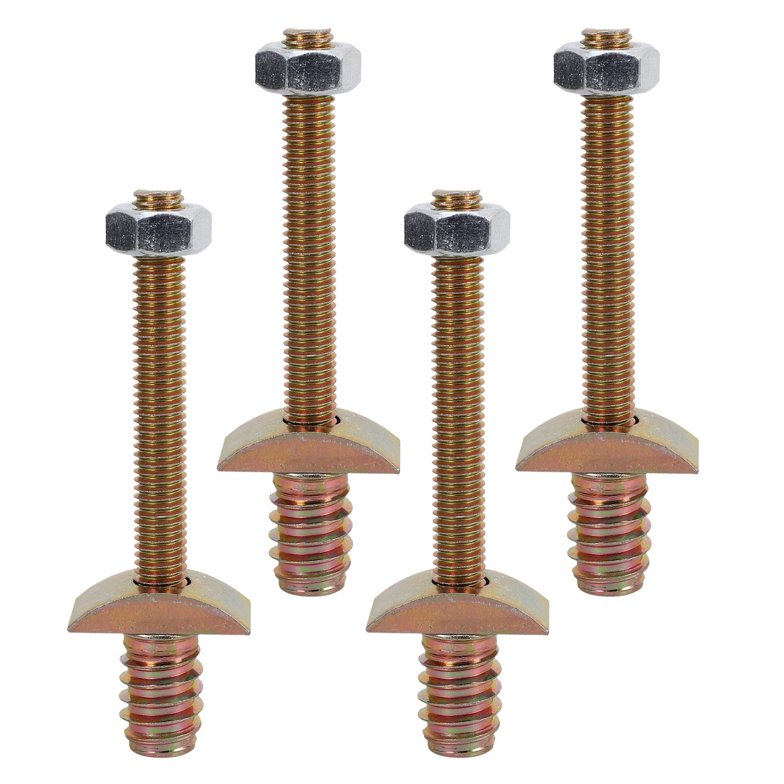 WEAVILUX Counter Top Connectors Furniture Laminate Connectors Golden 4 ...