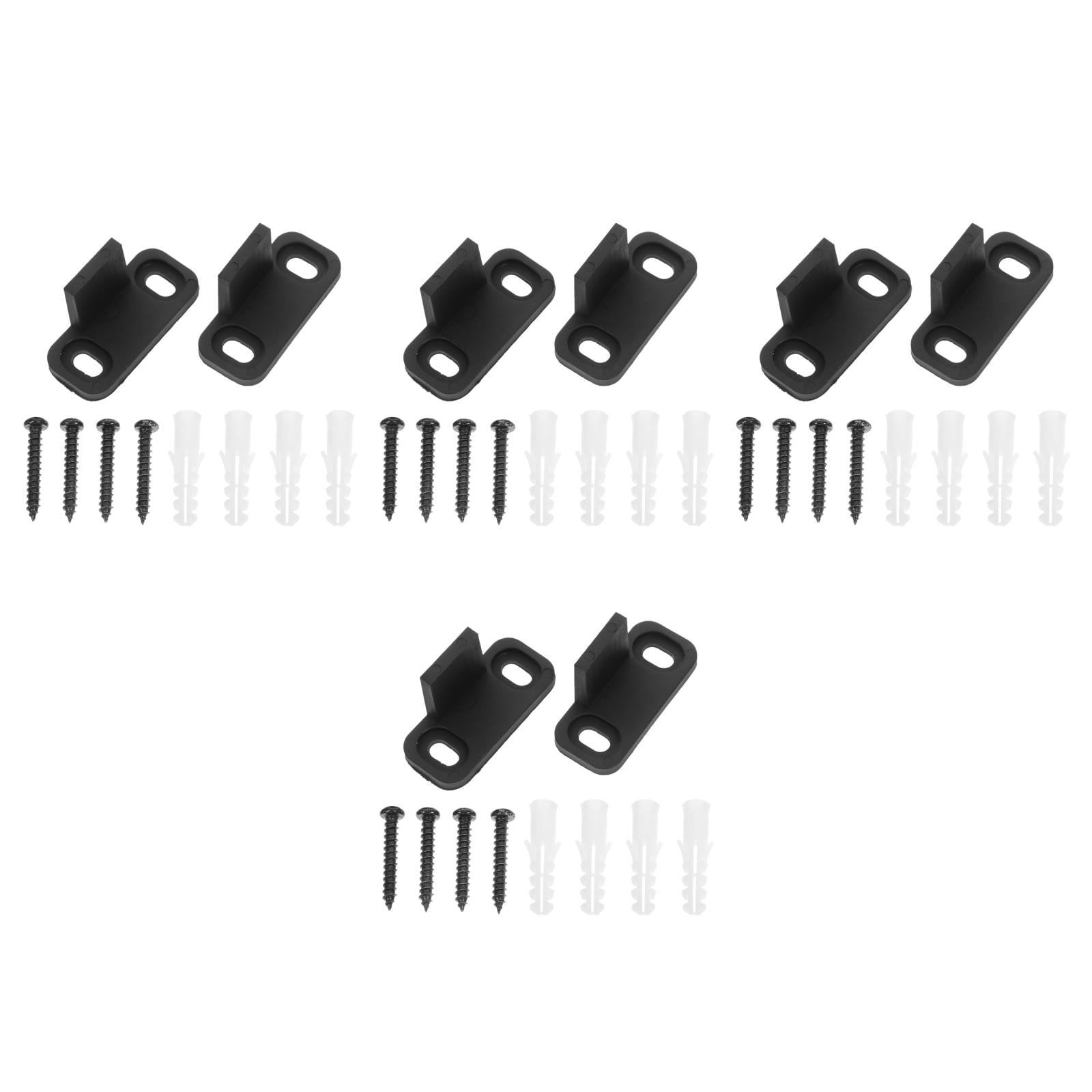 OUNONA 4 Sets Sliding Barn Door Bottom Floor Guide Flush Flat Bottom ...