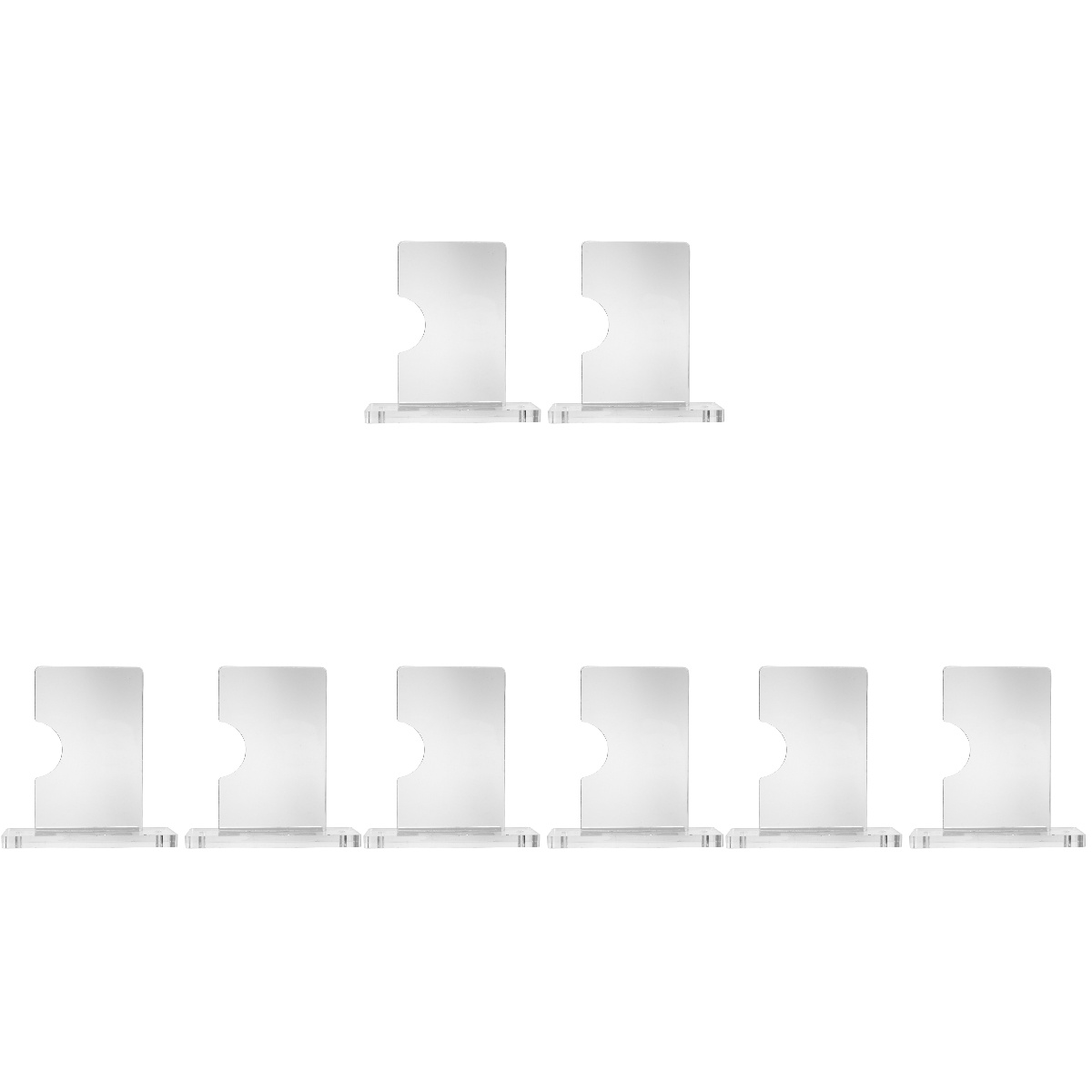 OUNONA 4 Sets of Acrylic Baseball Bat Display Stand Transparent ...