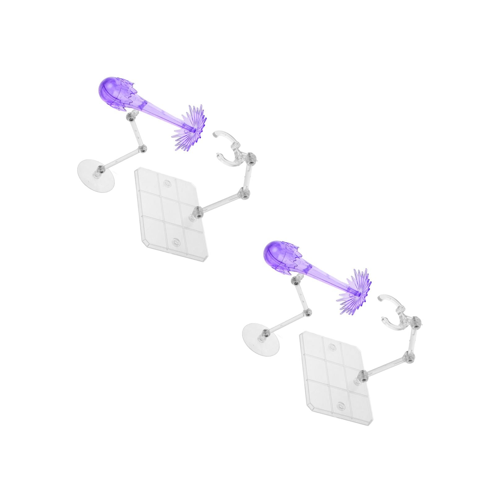 OUNONA 4 pcs Action Figure Support Stands, Doll Model Display Holder ...