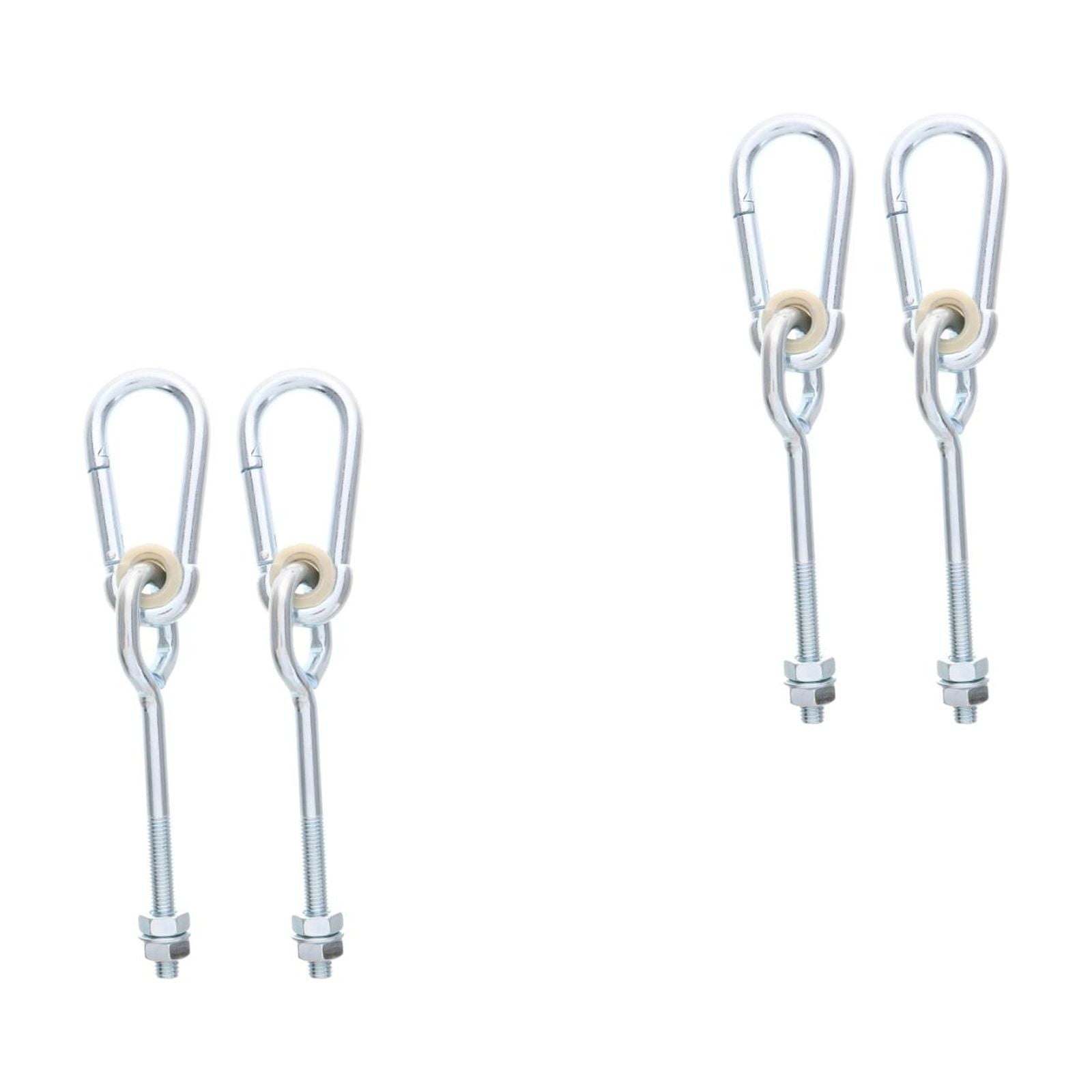 OUNONA 4 pcs Ceiling Mounting Hooks Ceiling Swing Hanger Heavy Duty ...