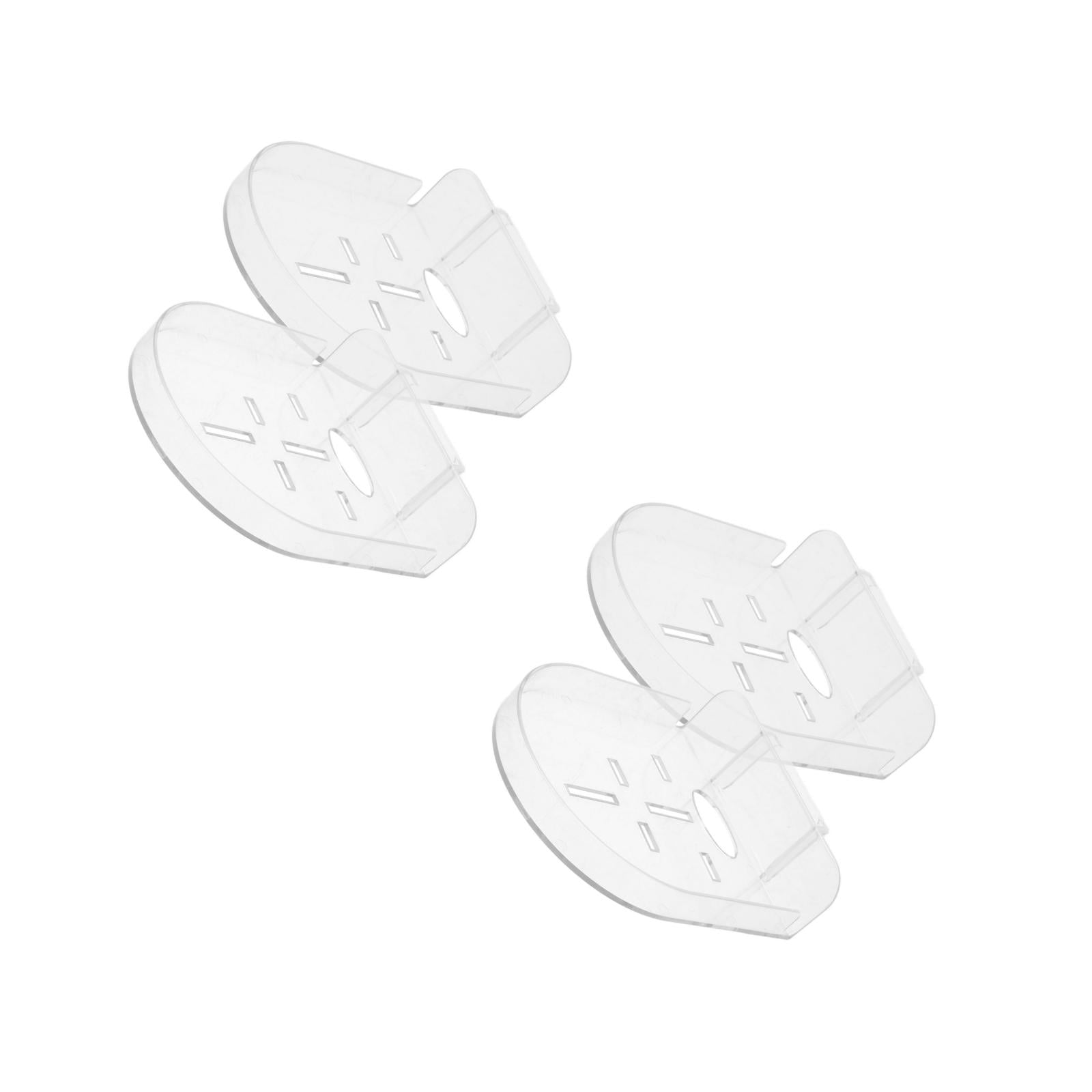 OUNONA 4 pcs Clear Floating Shelf Security Camera Shelf Baby Monitor ...