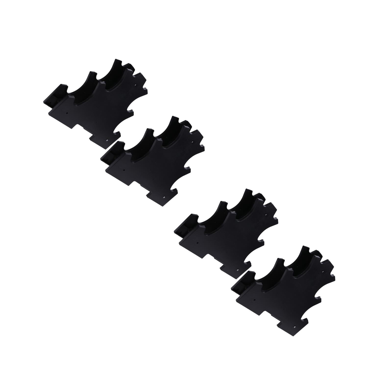 OUNONA 4 pcs Dumbbell Bracket 3 Tier Vertical Dumbbell Hand Weights ...
