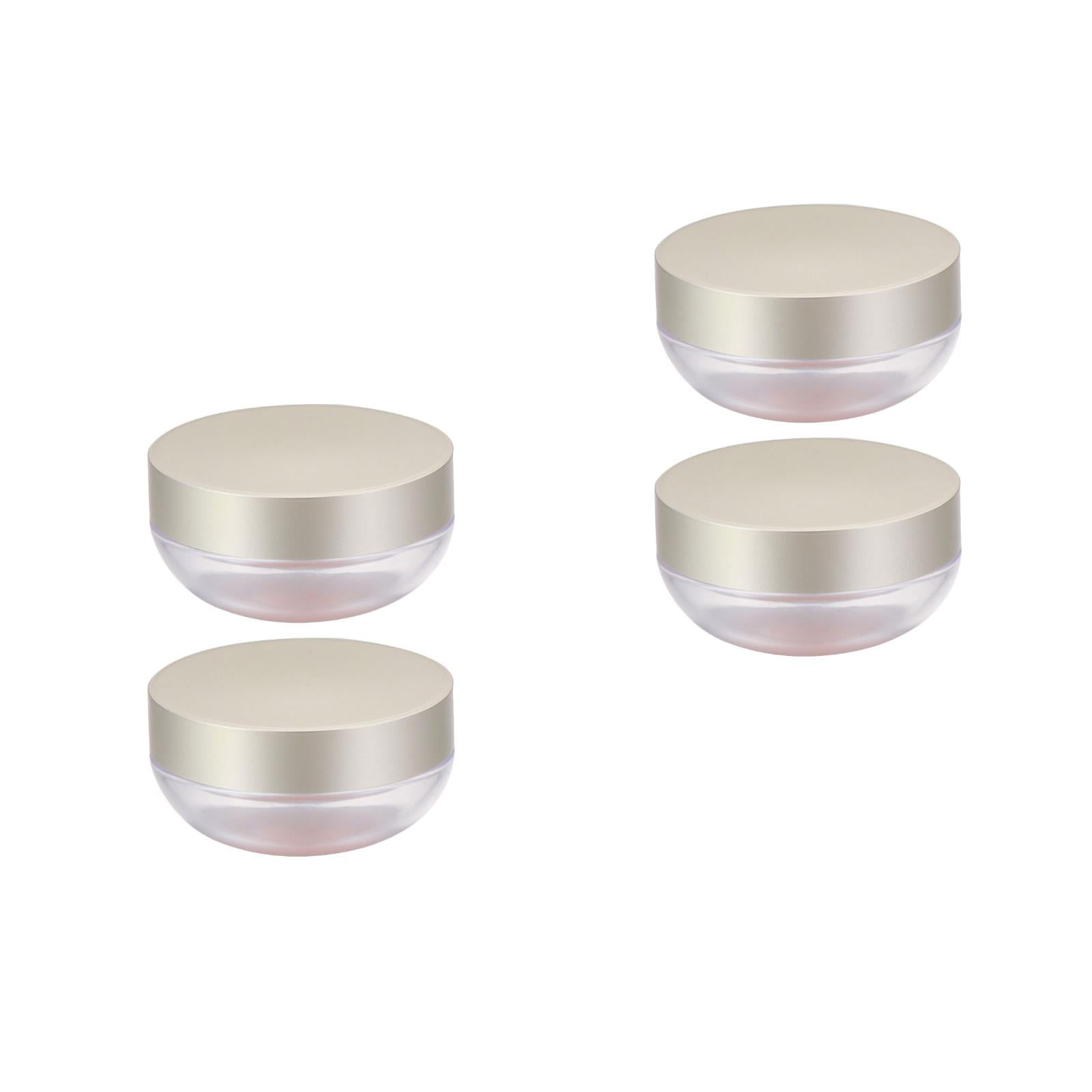 OUNONA 4 pcs Empty Loose Powder Case Refillable Powder Case Loose ...