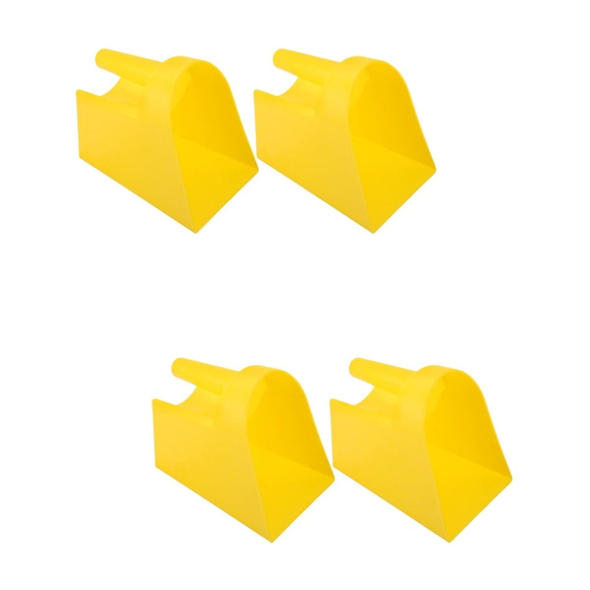 OUNONA 4 pcs Feeding Shovel Plastic Scoop Large Shovel Multi-use ...