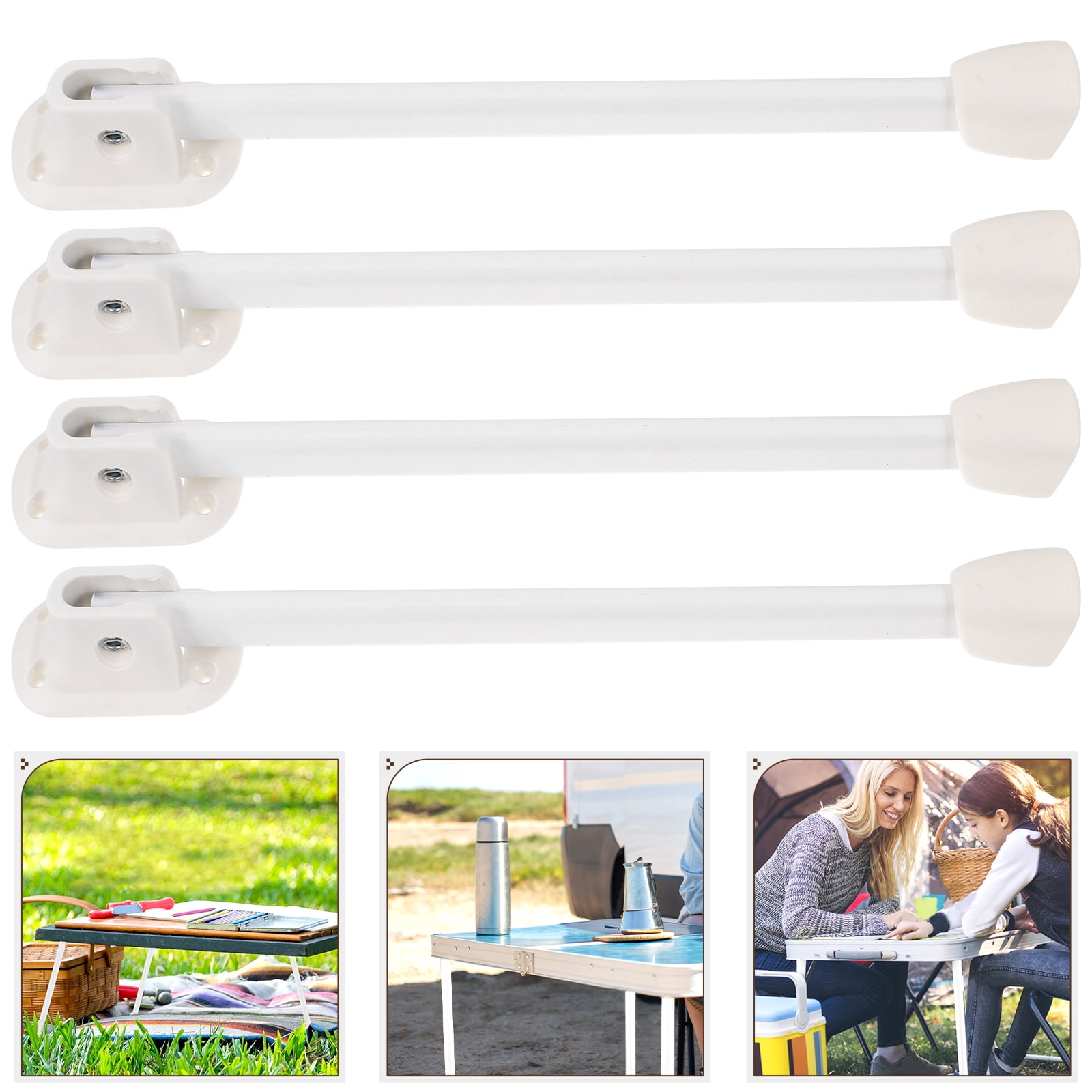 Homoyoyo Office Table Legs White 4Pcs 10.4In - Walmart.com