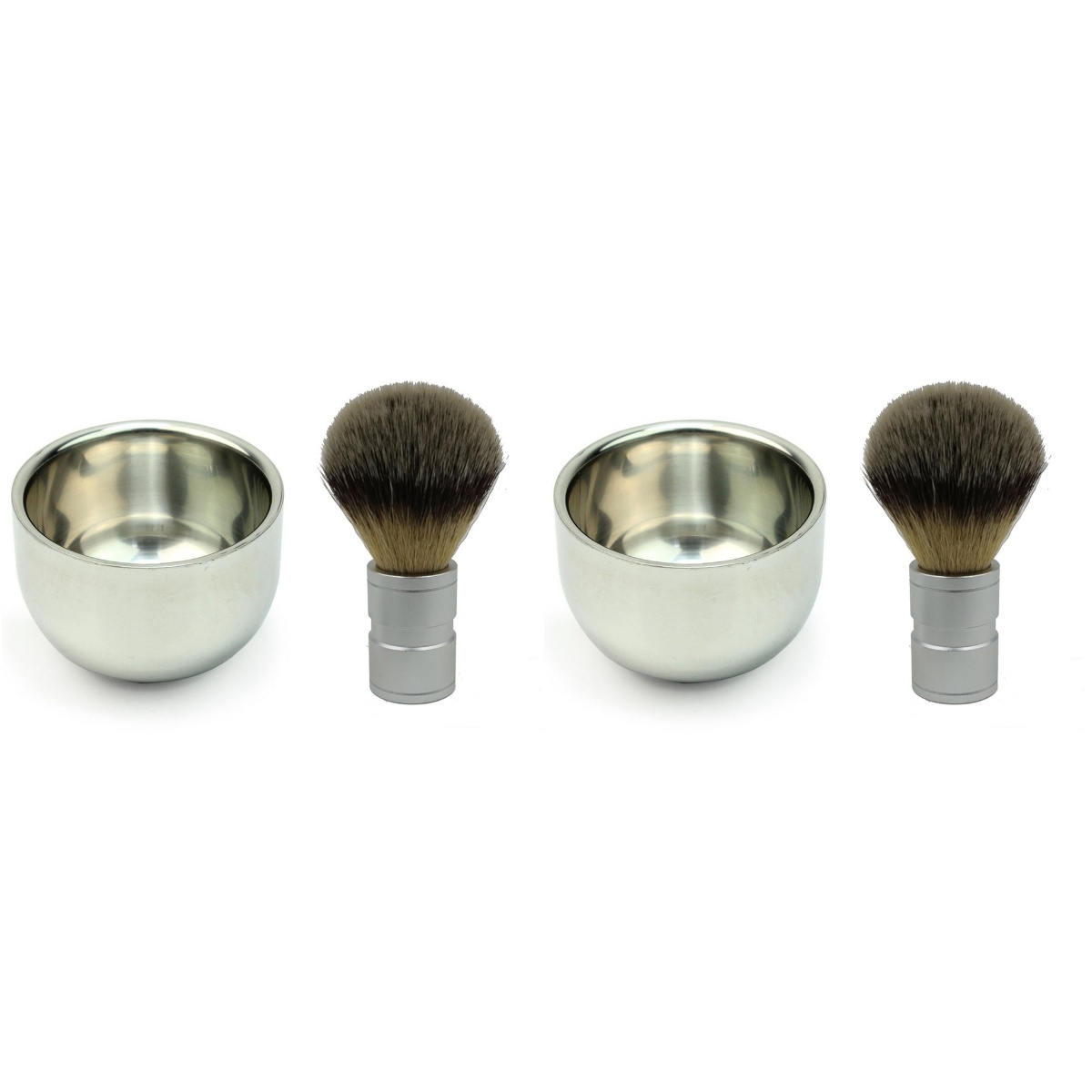 OUNONA 4 pcs Men Shaving Bowl Brush Set Shave Cup Mustache Beard Brush ...