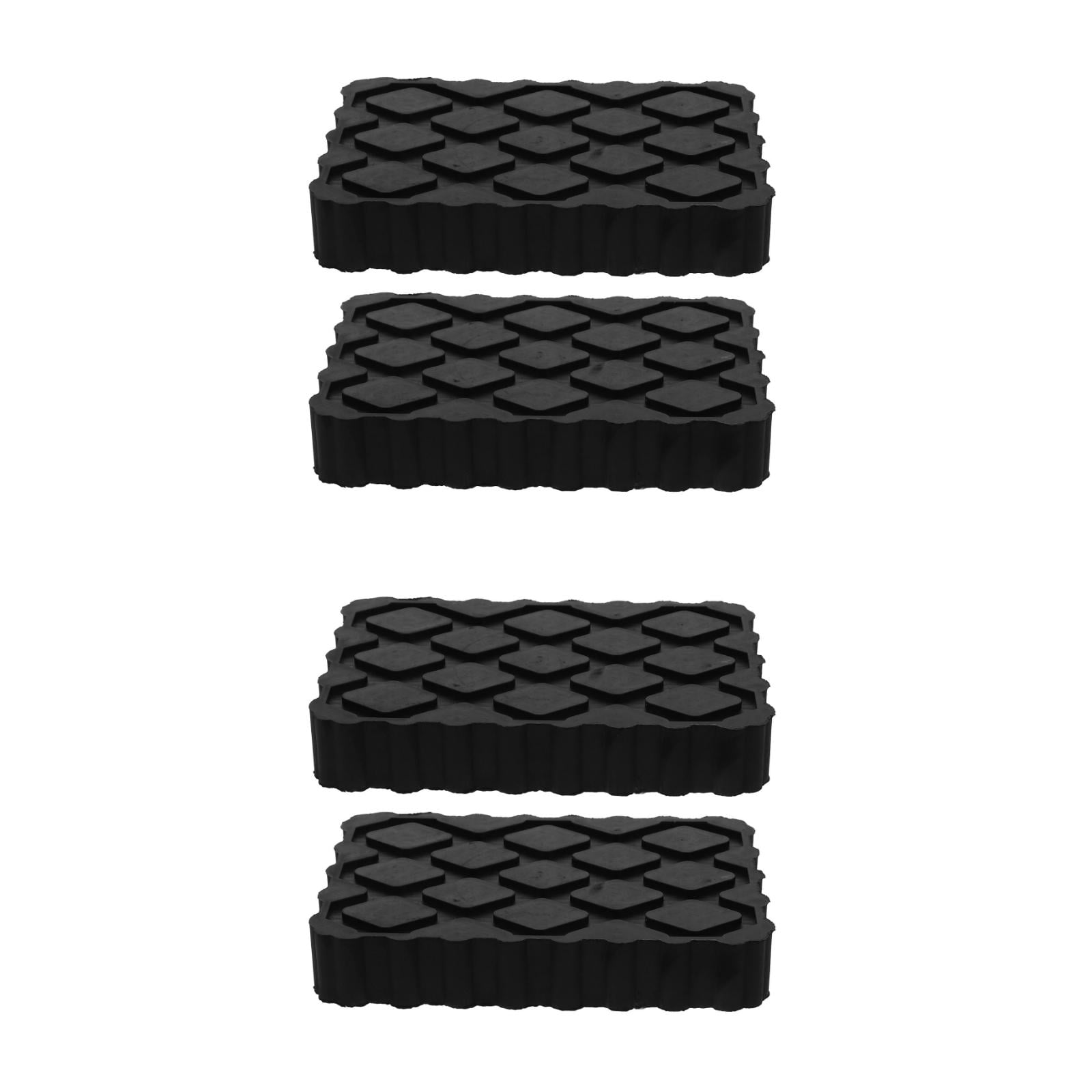 OUNONA 4 pcs RV Flex Pads Rubber Jack Pads Car Lift Pads Ground Lift ...