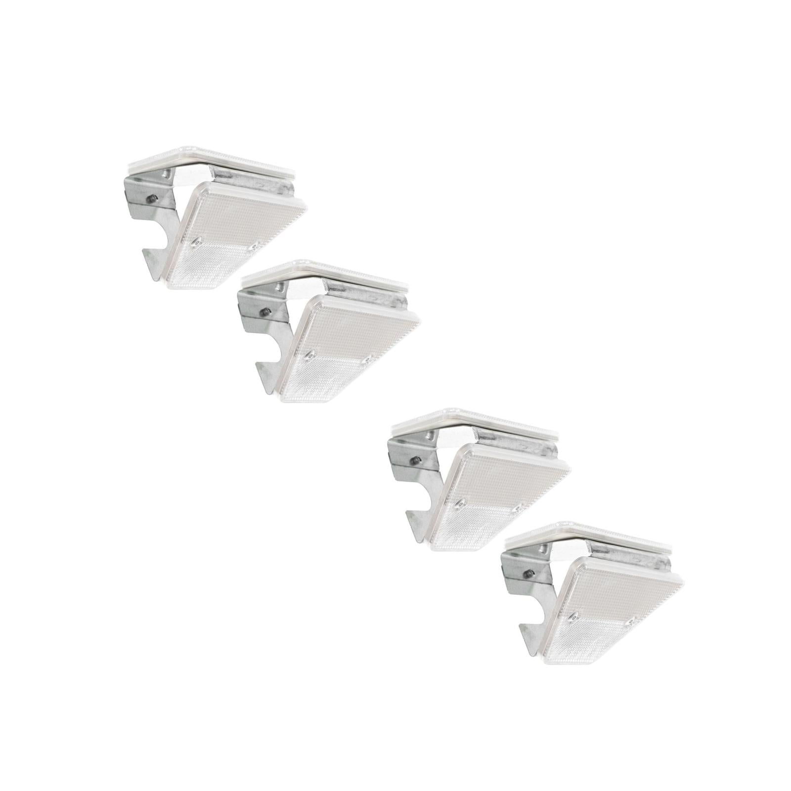 OUNONA 4 pcs Road Reflective Guardrail Markers Driveway Road Guardrail ...