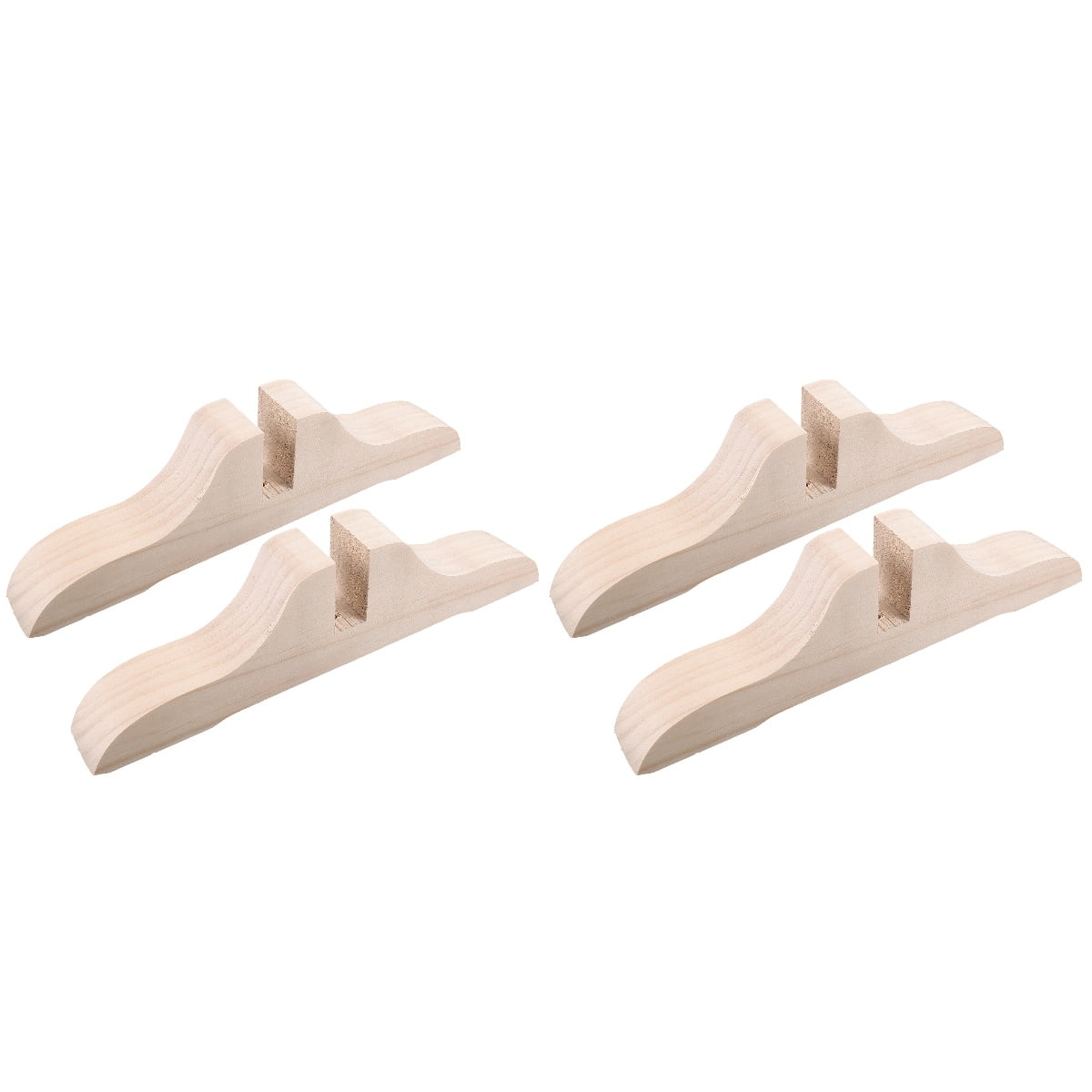 OUNONA 4 pcs Screen Divider Base Room Divider Stand Base Folding Screen ...