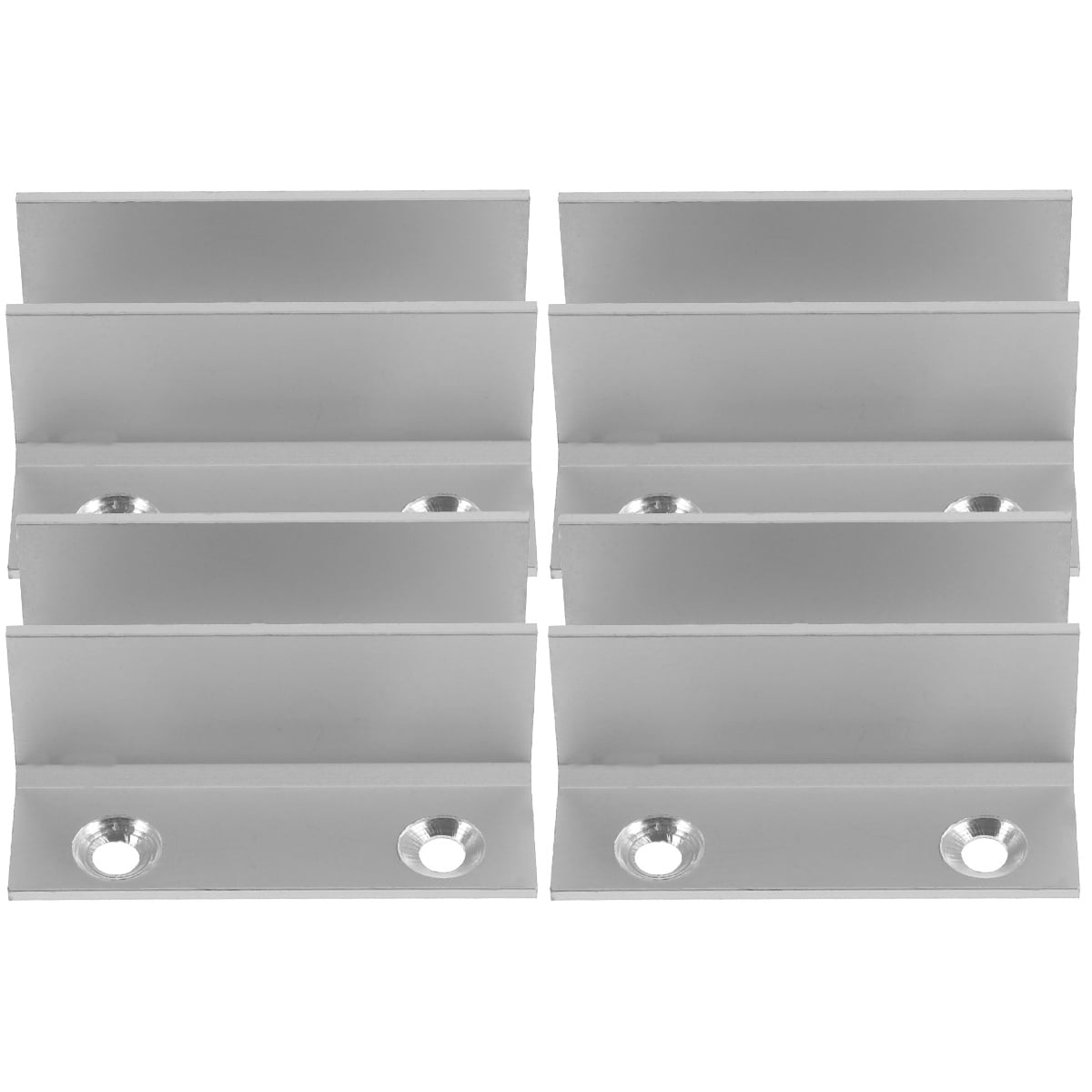 OUNONA 4 pcs Shower Door Bottom Guides Sliding Door Stoppers Sliding ...